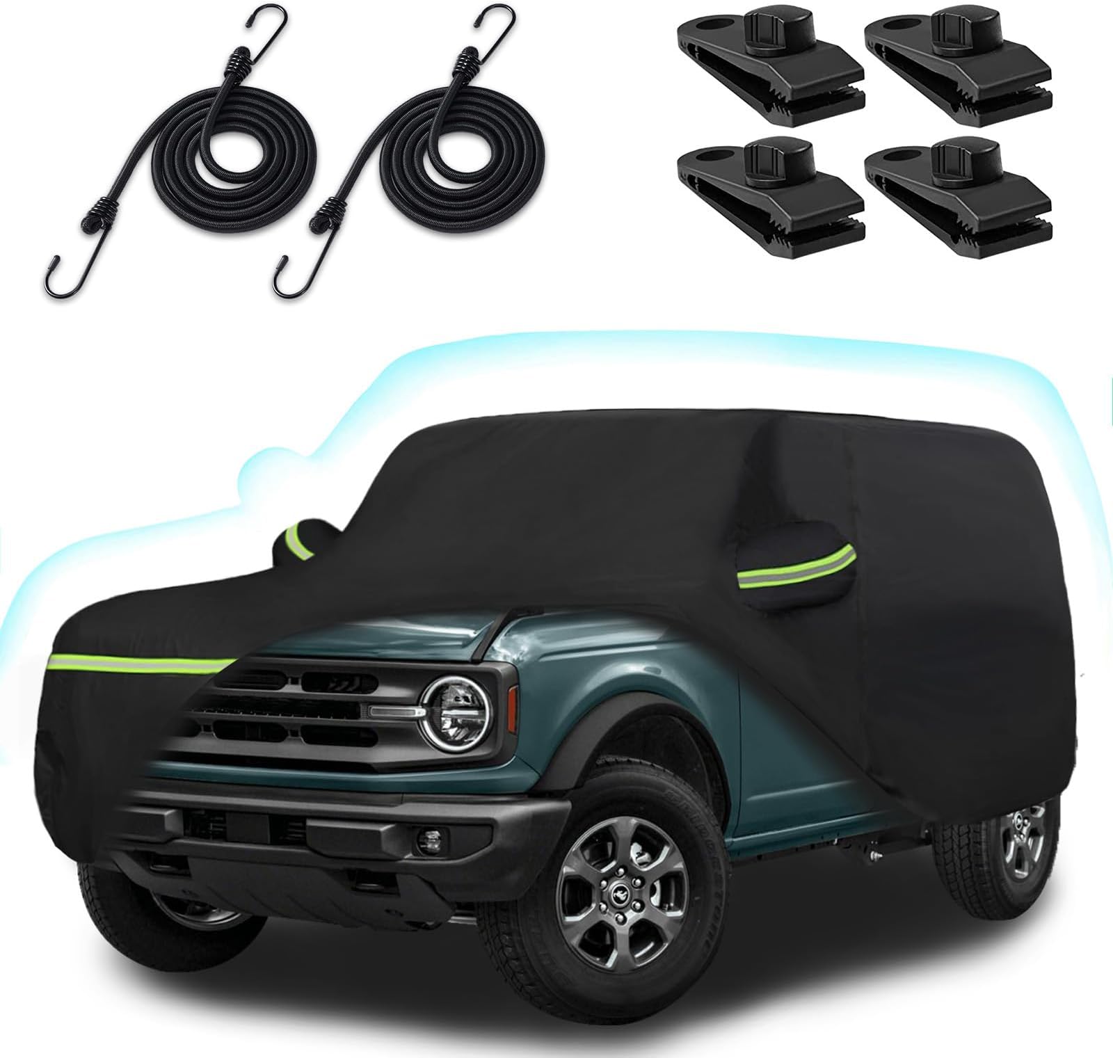 Amazon.com: 5 Layer Car Cover for 2021-2024 Ford Bronco Sport SUV 4 ...