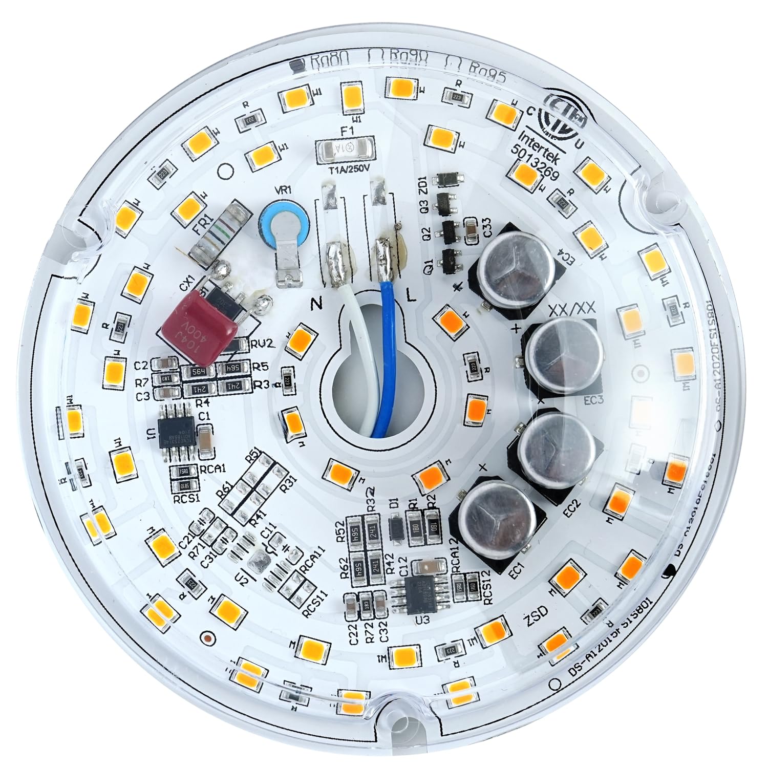 HAOLEDI 3.94'' LED Ceiling Fan Light Retrofit Kit, Ceiling Light ...