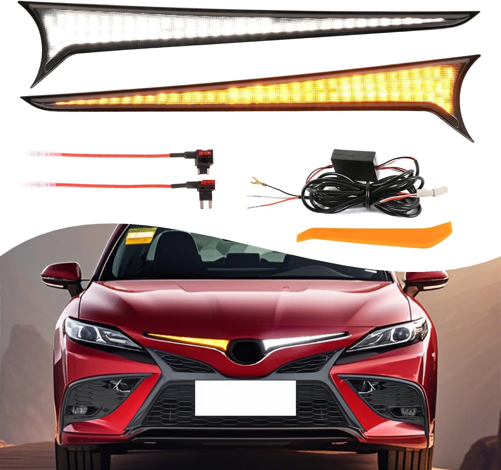 Amazon.com: LED Daytime Running Lights for Toyota Tacoma 2016 2017 2018 ...