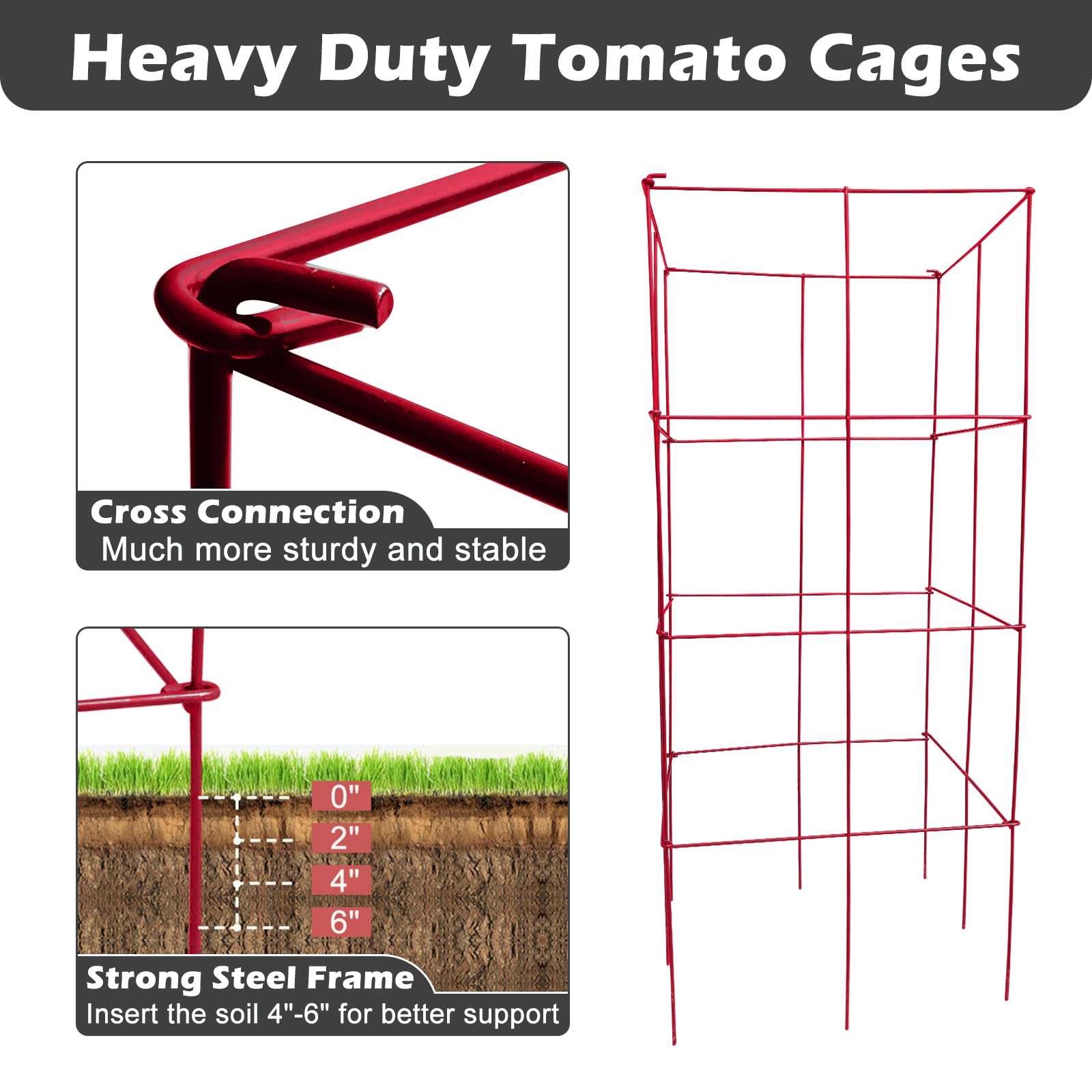 Square Tomato Cage