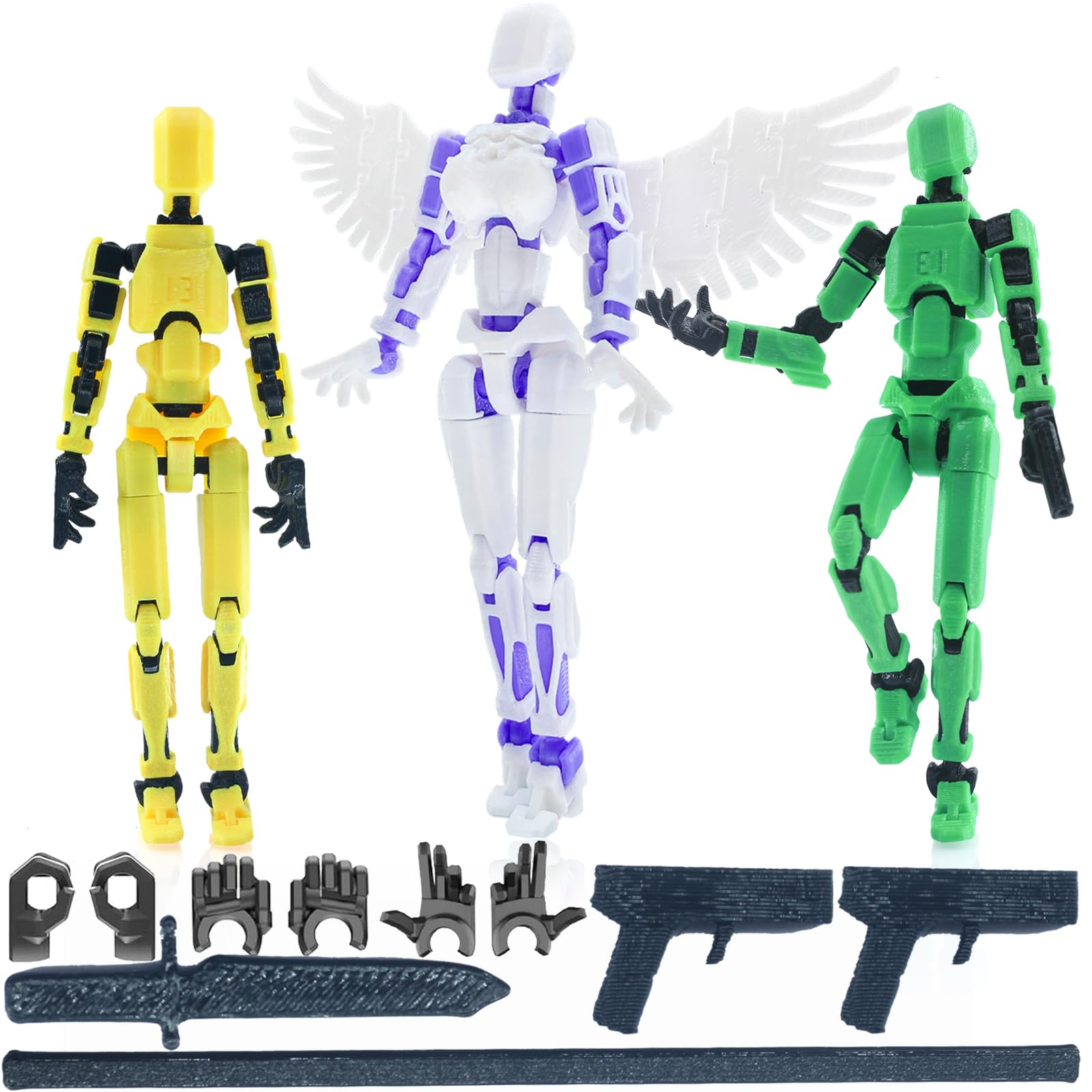 Buy Assembly Completed T13 Action Figure, Titan 13 Action Figure, 3D ...