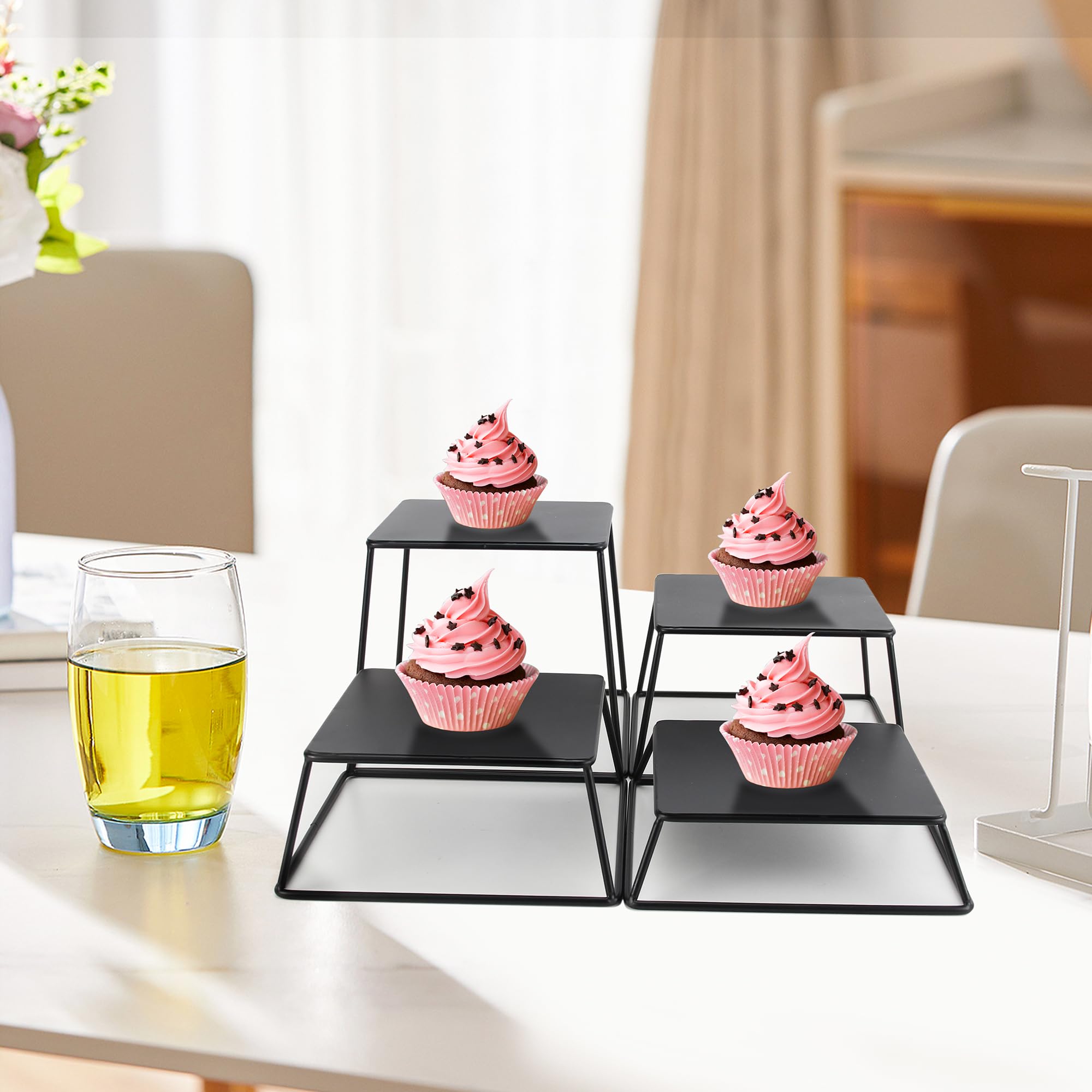 Snapklik.com : YFEEN Dessert Table Risers Display Stands Food Display ...
