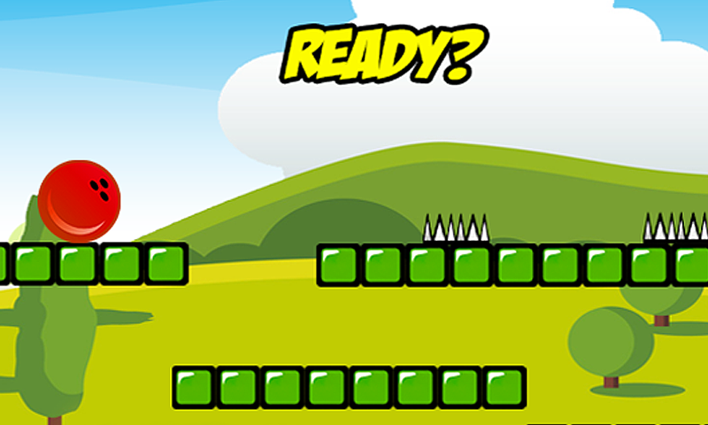 Red Bouncing Bowling Ball Spikes - Application sur Amazon Appstore