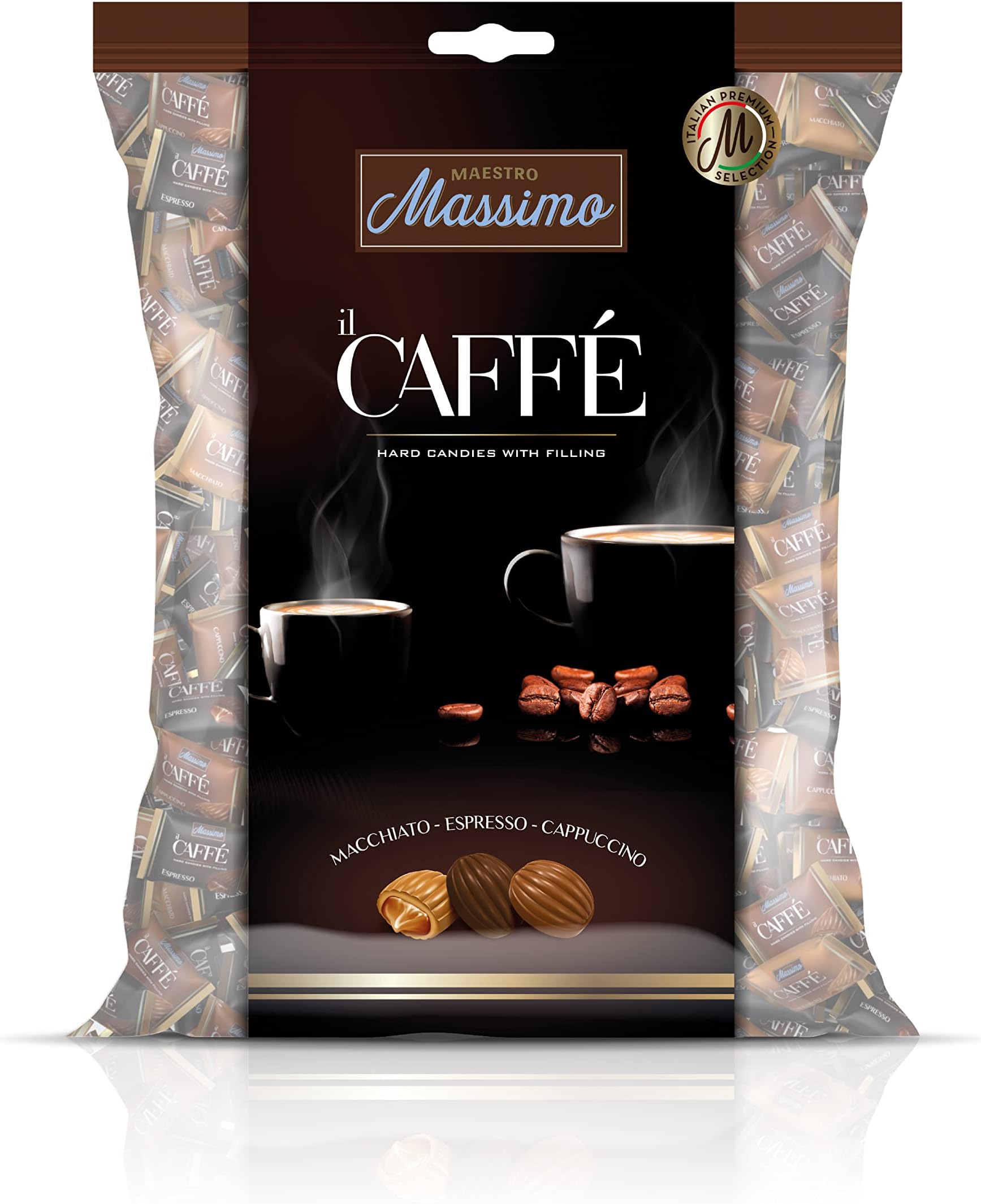 Amazon.com : TAYAS Coffee Intense Hard Candies with Coffee Filling, 90g ...