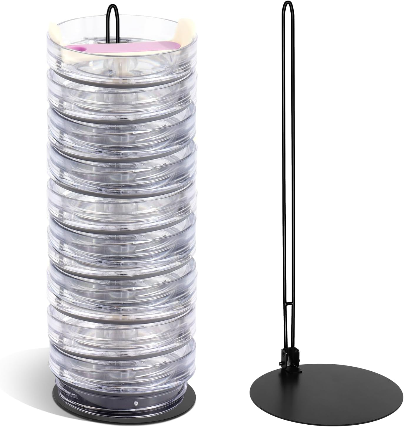 Amazon.com: Vodolo Tumbler Lid Organizer,Cup Lid Holder,Slim Vertical ...