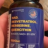 Amazon.com: Resurrected Health NMN Supplement Alternative - High Absorption NAD, Resveratrol ...
