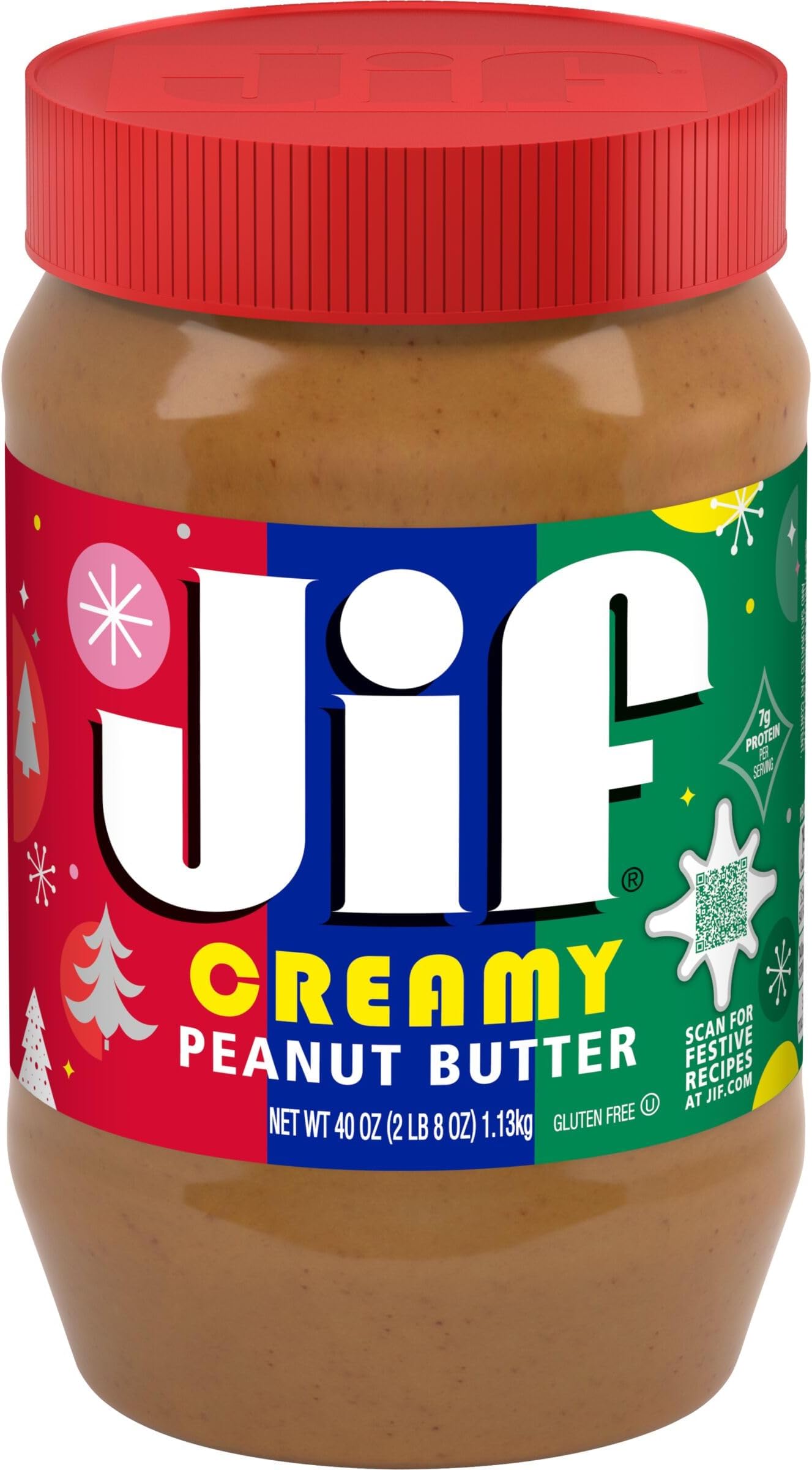 Amazon.com : Jif Creamy Peanut Butter, 40 Ounces : Grocery & Gourmet Food