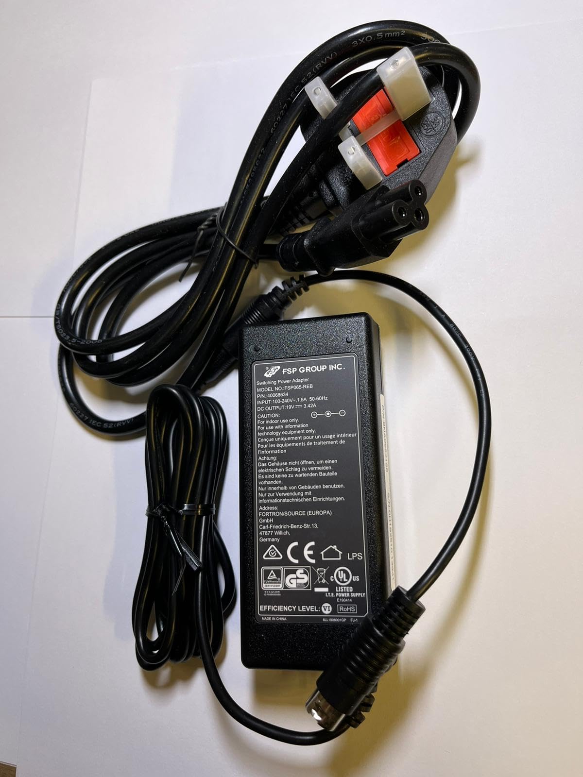 Replacement for 19V AC Adaptor Power Supply for SATO TH208 Barcode ...