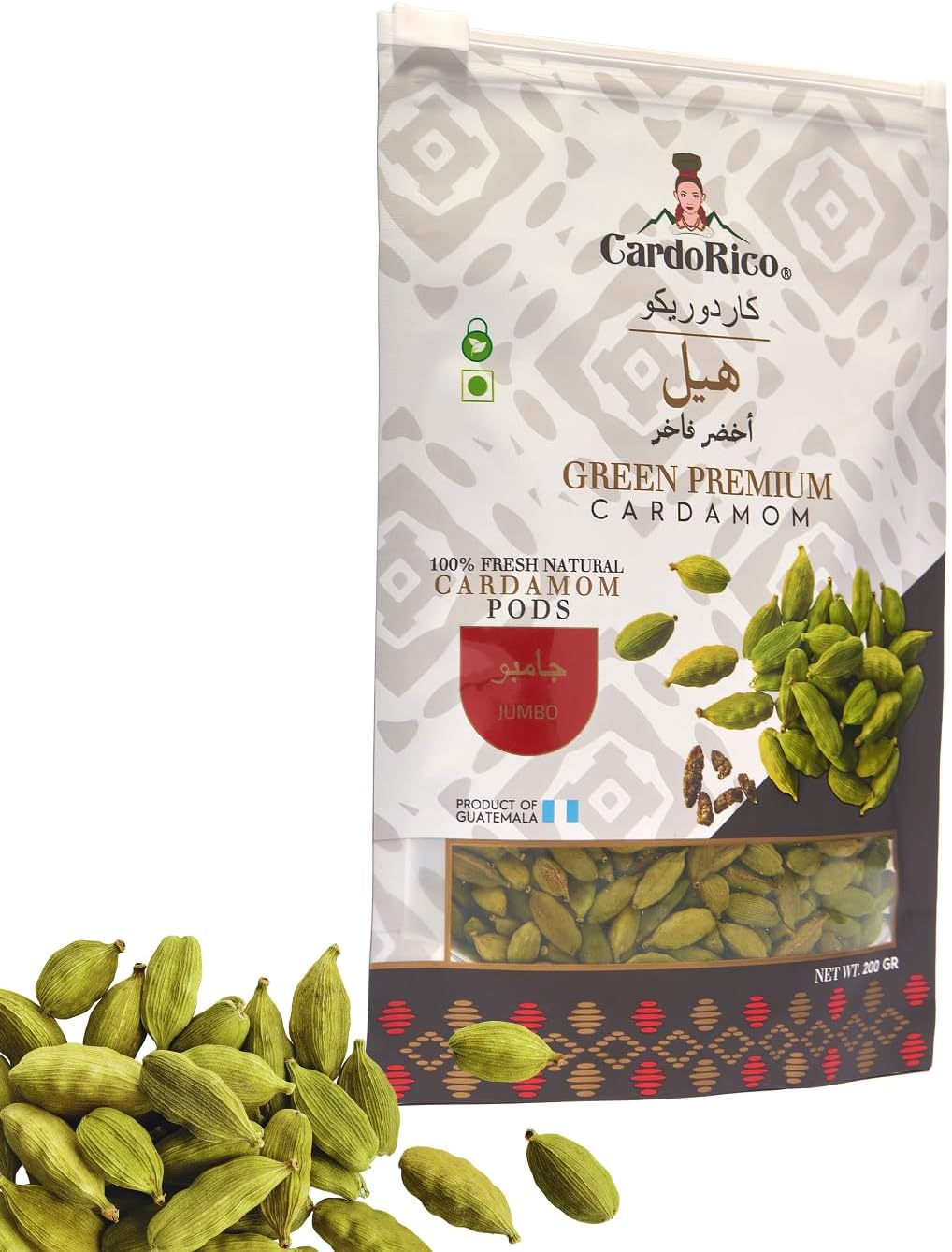 Amazon.com : Frontier Co-op Organic Whole Cardamom Pods, 1-Pound, Sweet ...