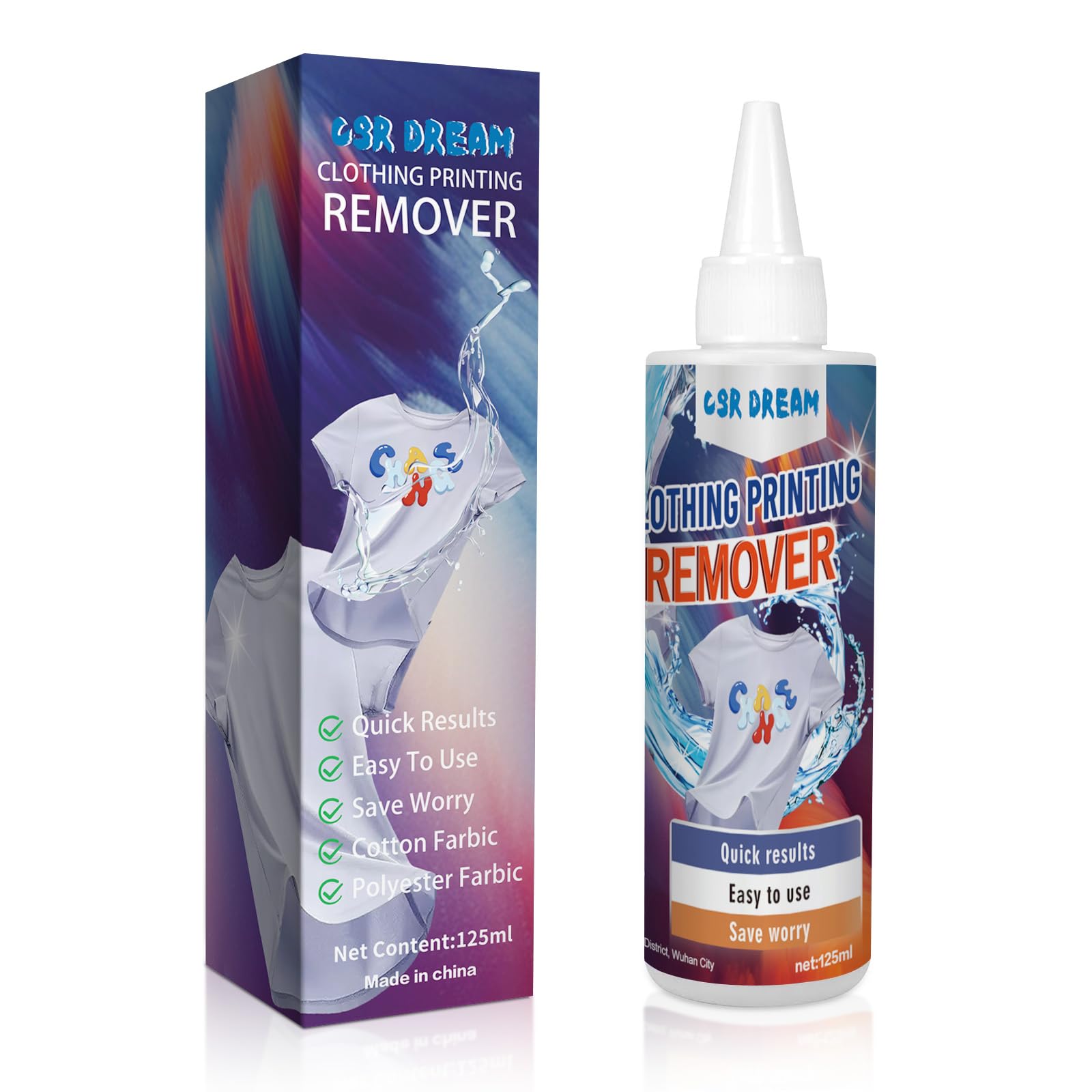 Amazon.com: CSR DREAM Heat Transfer Vinyl Remover for Fabrics, Vinyl ...