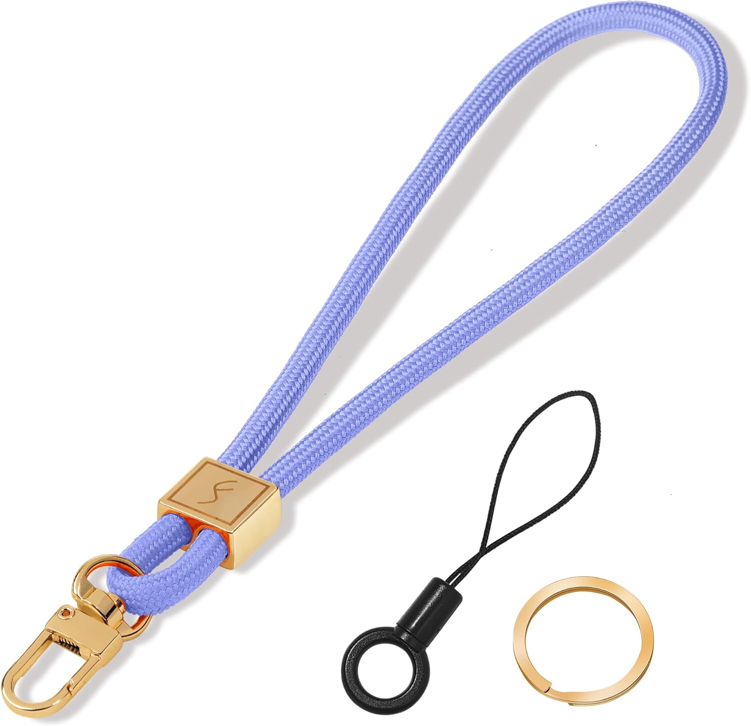 Amazon.com: Fishent Keychain Wristlet lanyard, Cute Key Chain Holder ...