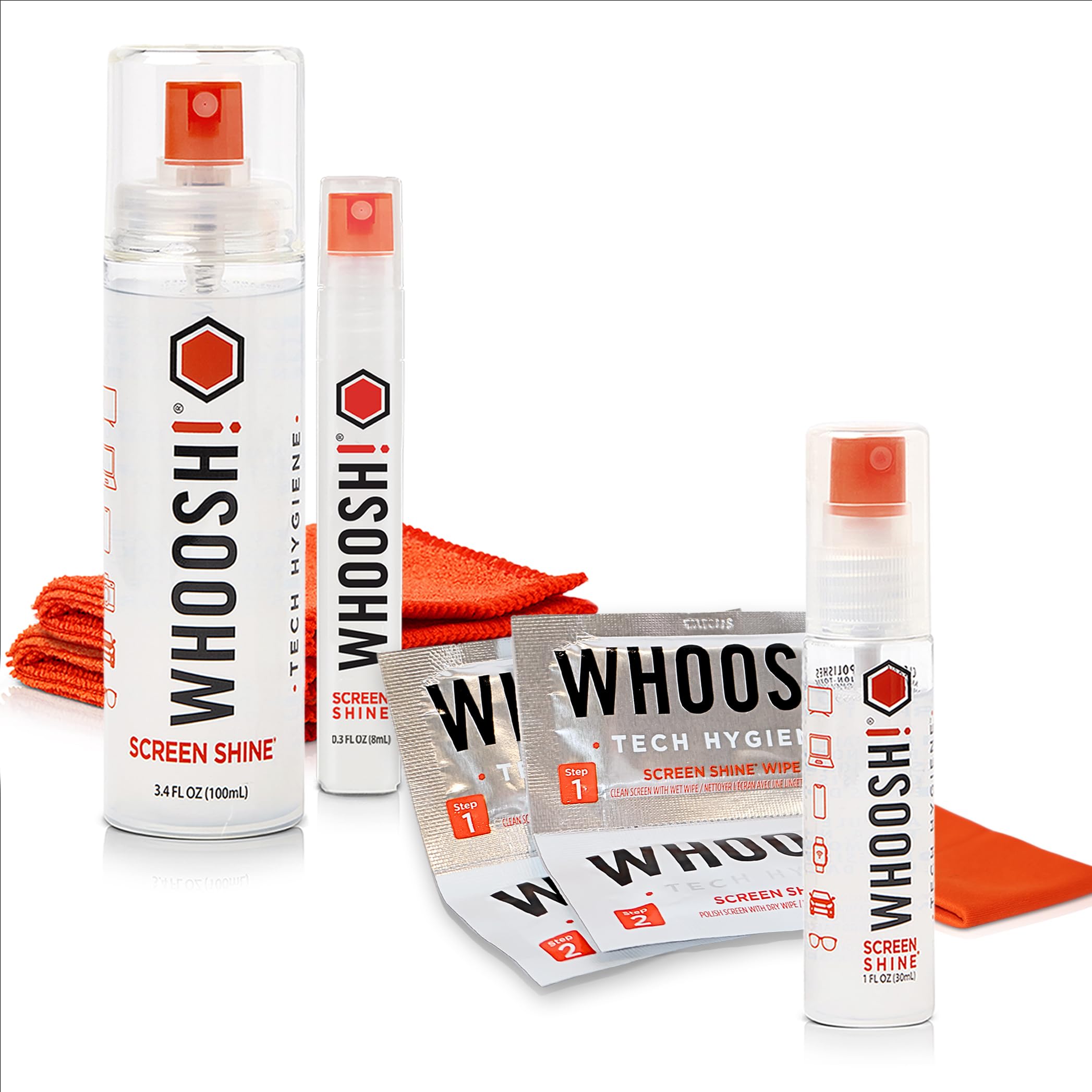 Amazon.com: WHOOSH! Screen Cleaner Spray & Eyeglass Cleaner Spray ...