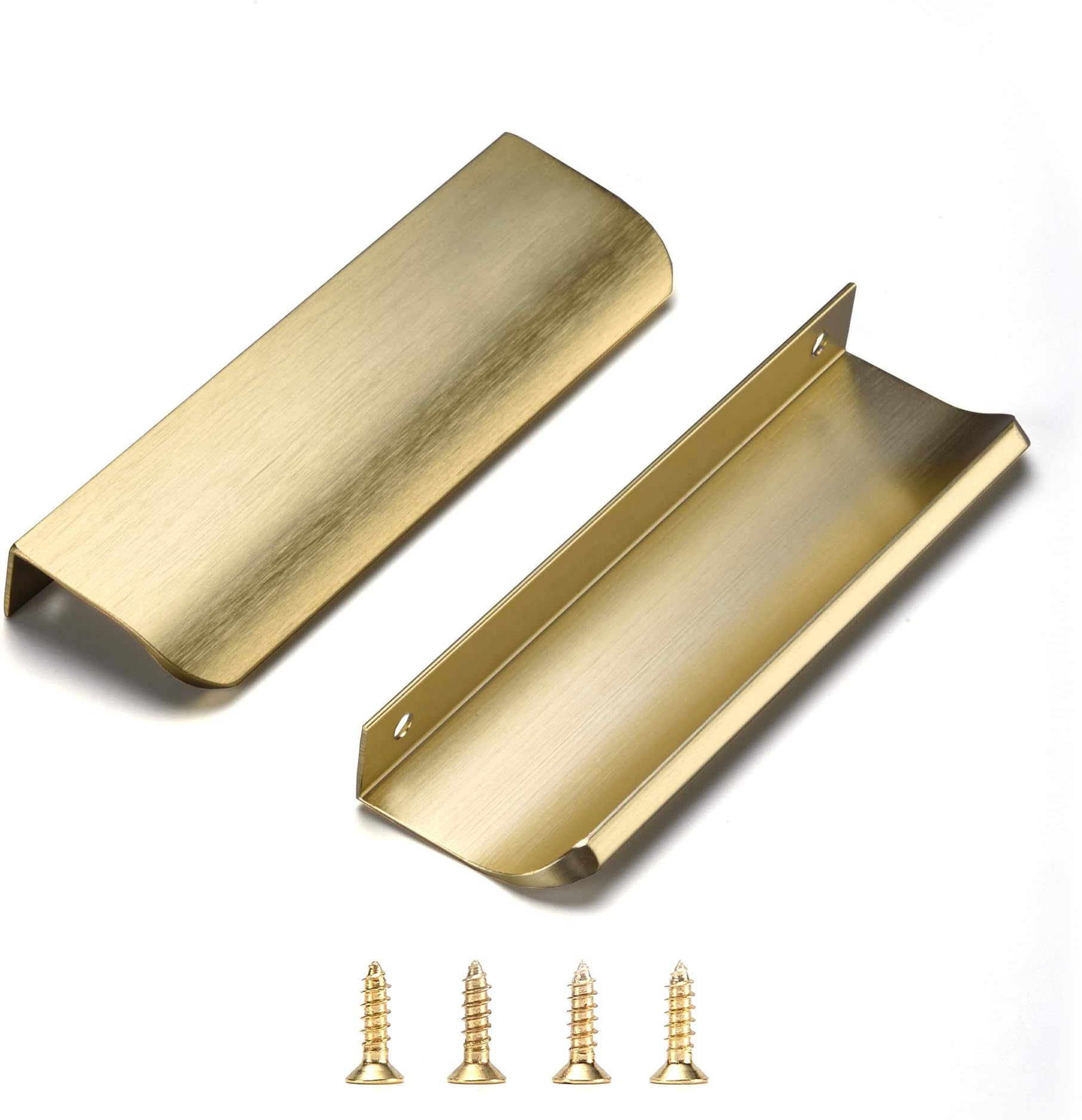 Emtek Cabinet Edge Pull Available in 7 Sizes and 6 Finishes - 87120US4 ...