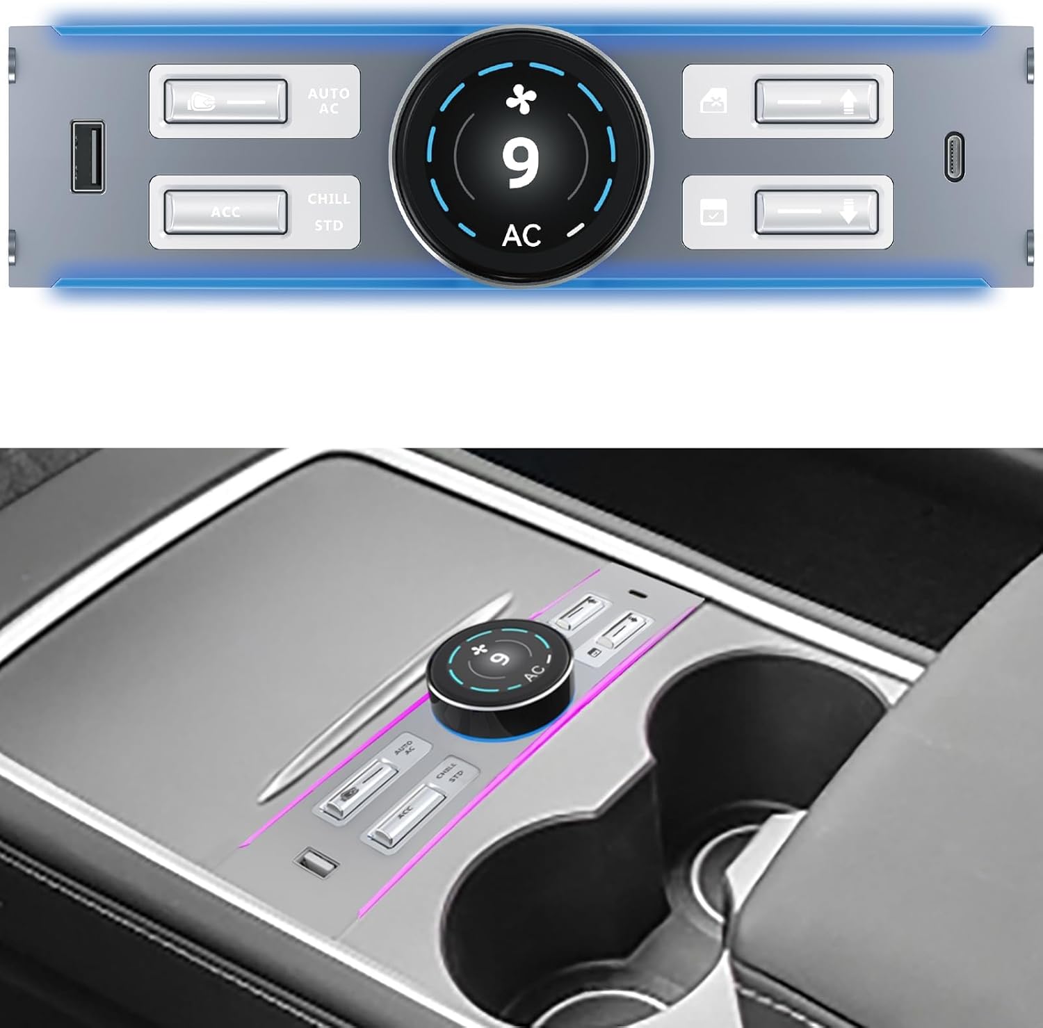 Amazon.com: Intelligent Center Control Expansion Dock Station, Fit for ...