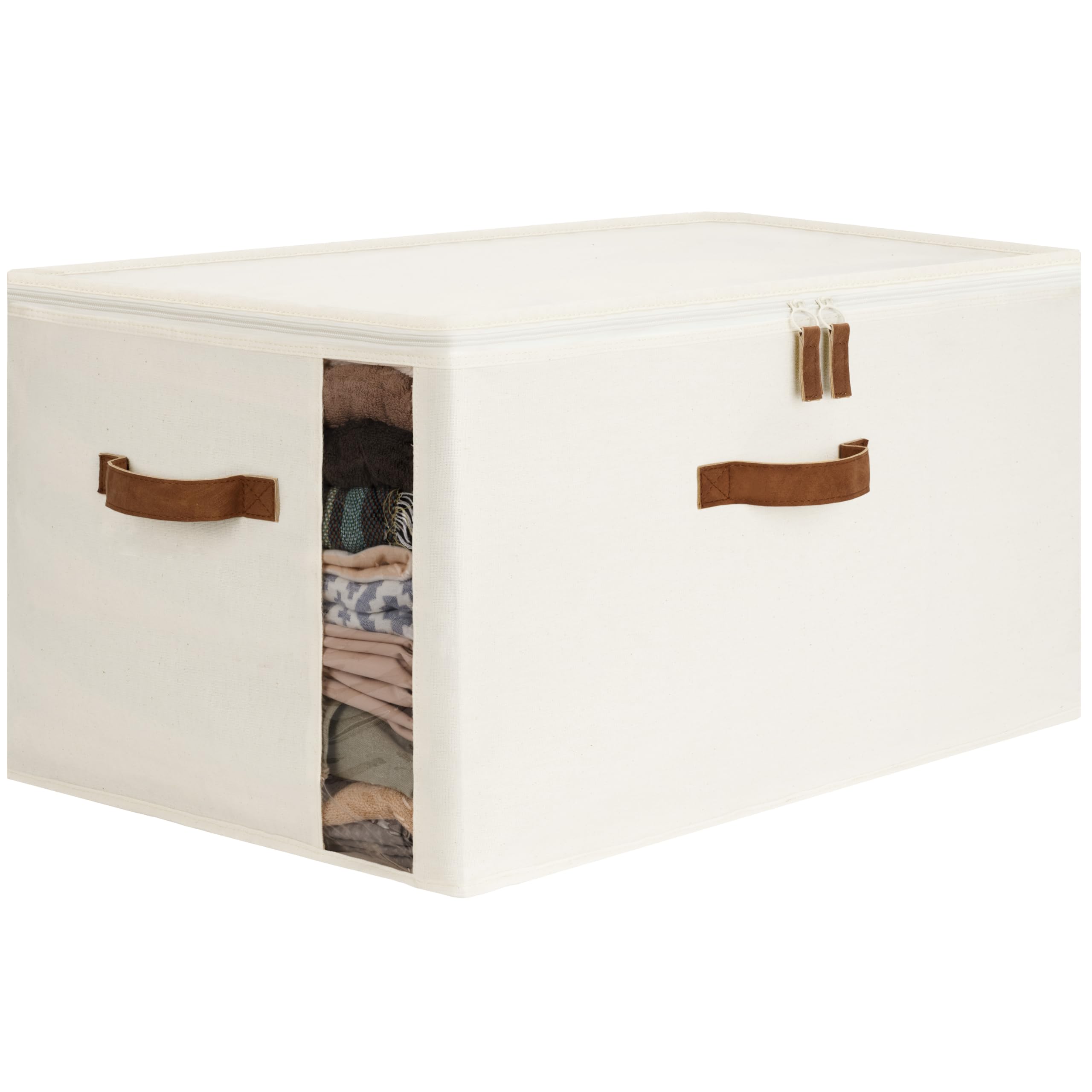 Amazon.com: StorageWorks 90L Comforter Storage Bag with Handles ...