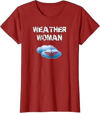 Amazon.com: Meteorologist T Shirt Gift Weather Woman Forecaster ...