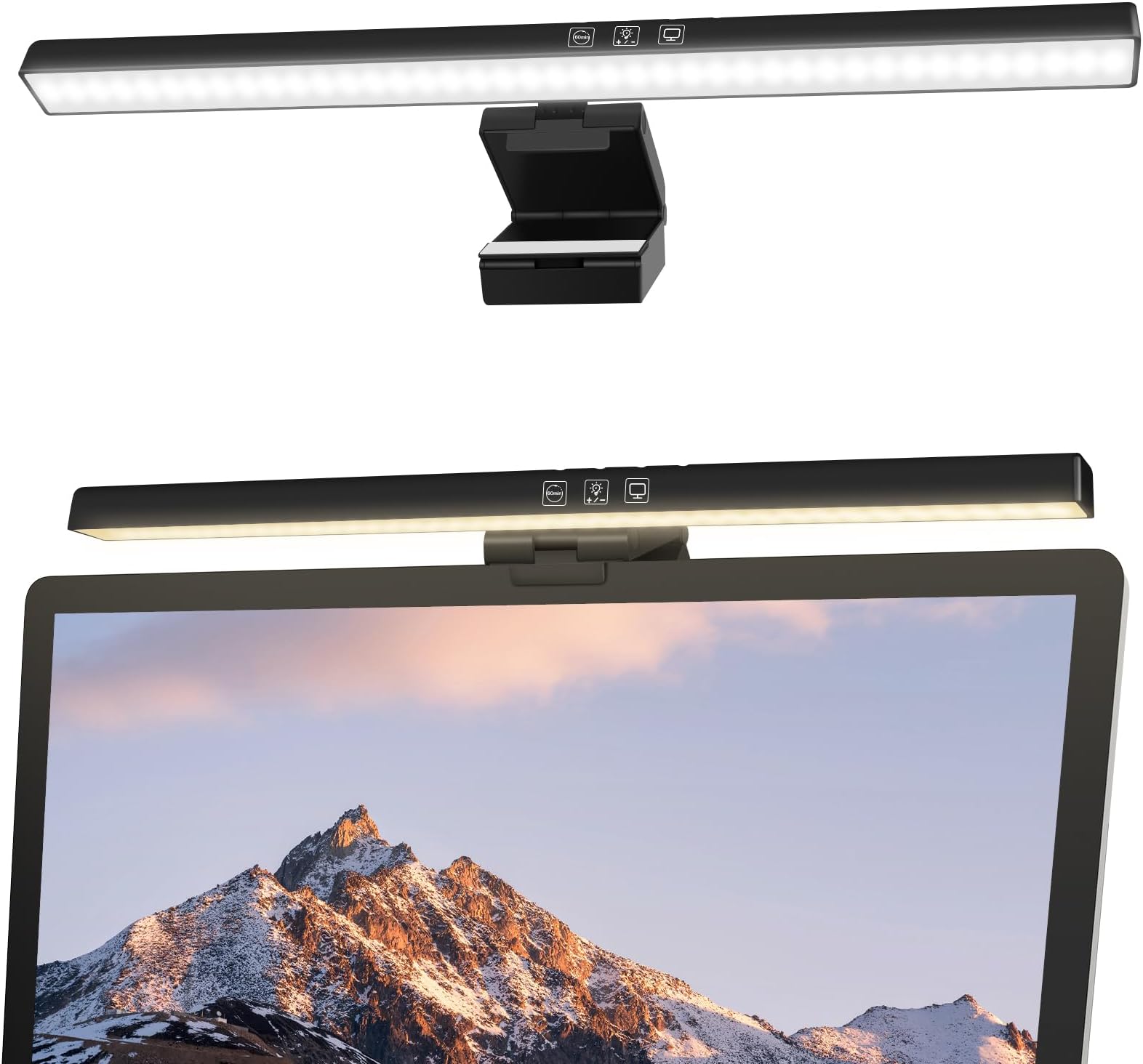 Laliled LED Computer Monitor Lamp, Dimmable Monitor Light Bar with 3 ...