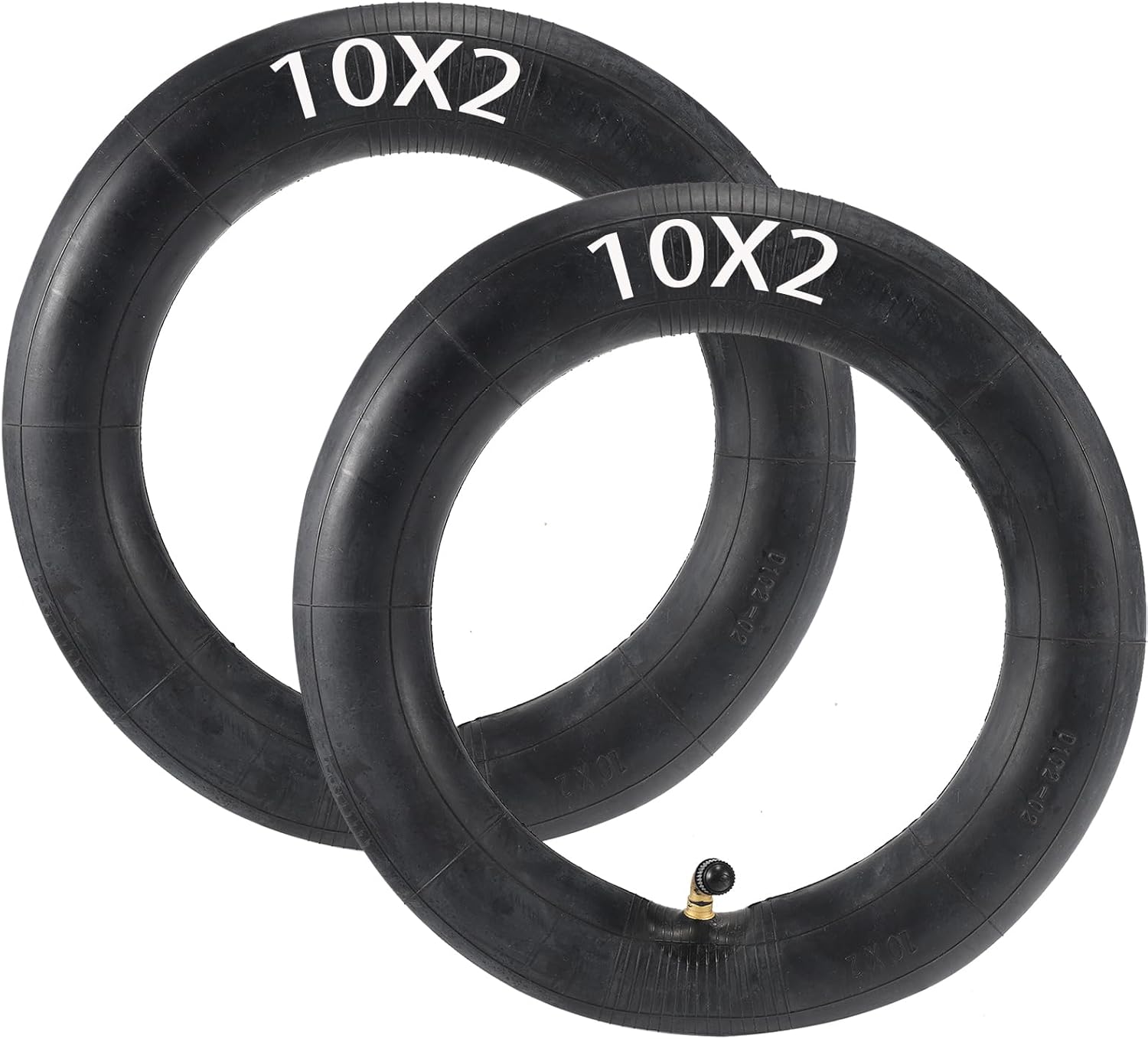Amazon.com : 2-Pack 10x2 Inner Tube,Quality Butyl Rubber 10 inch Tire ...