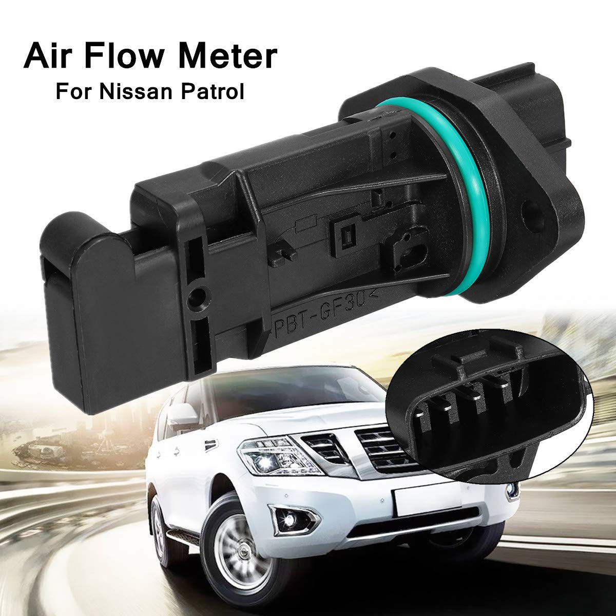 Buy Carvicto - 22680-AD21A Air Flow Meter Maf Afm for Nissan Patrol ...