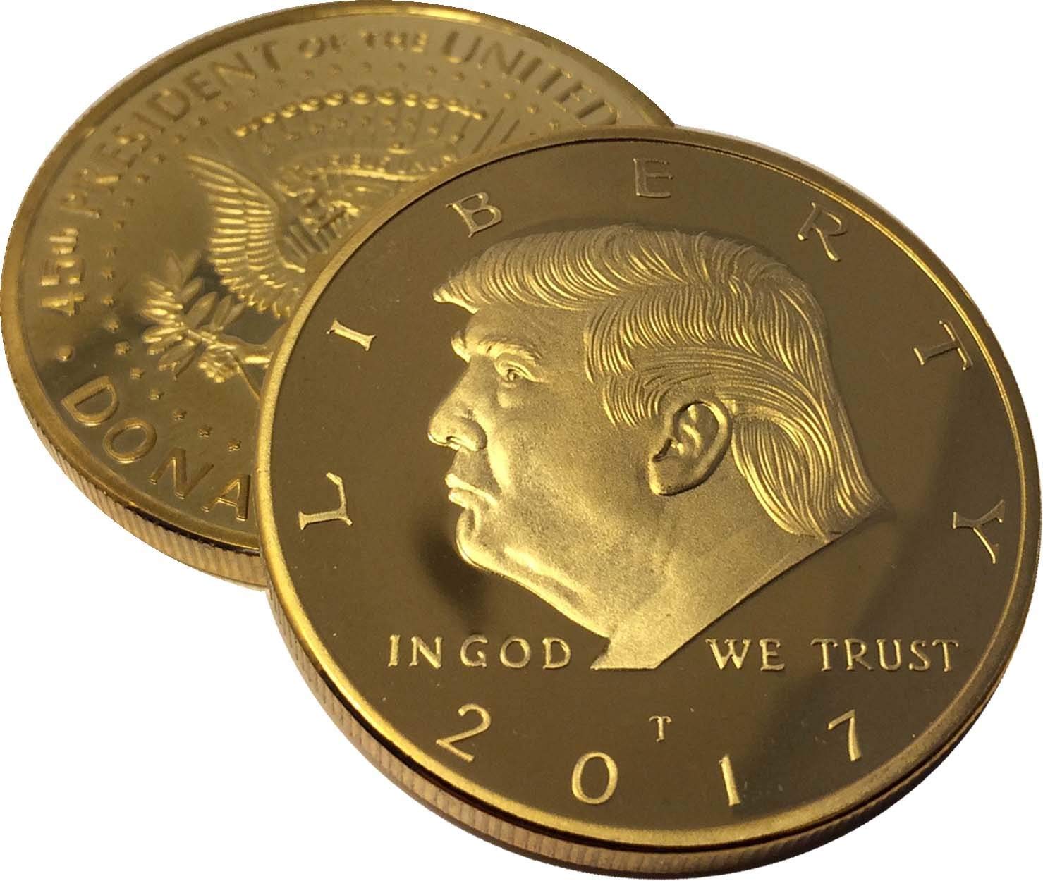 Moneda de oro de Donald Trump...B074ZLSDKQ | Encarguelo.com