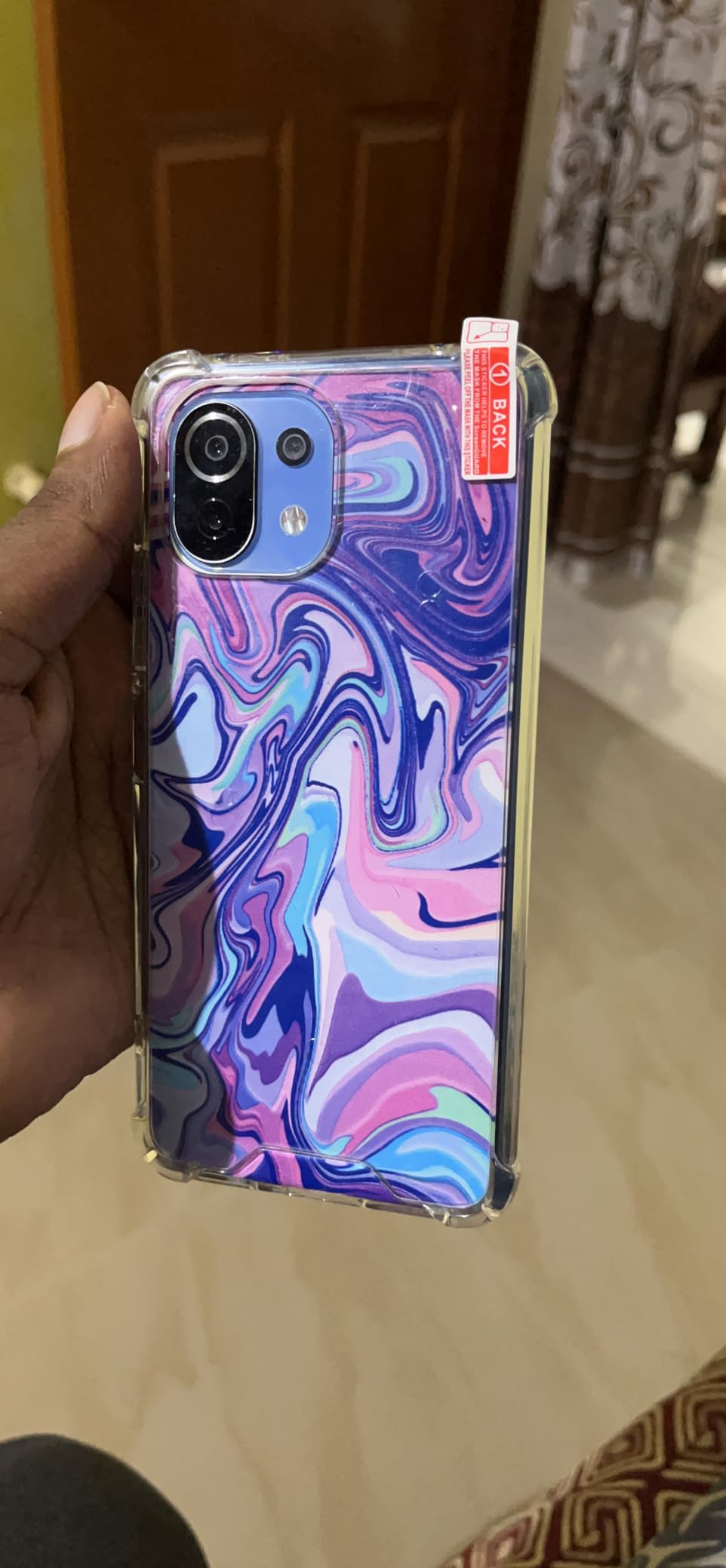 TheGiftKart Crystal Clear Back Cover Case for Xiaomi Mi 11 Lite NE 5G ...