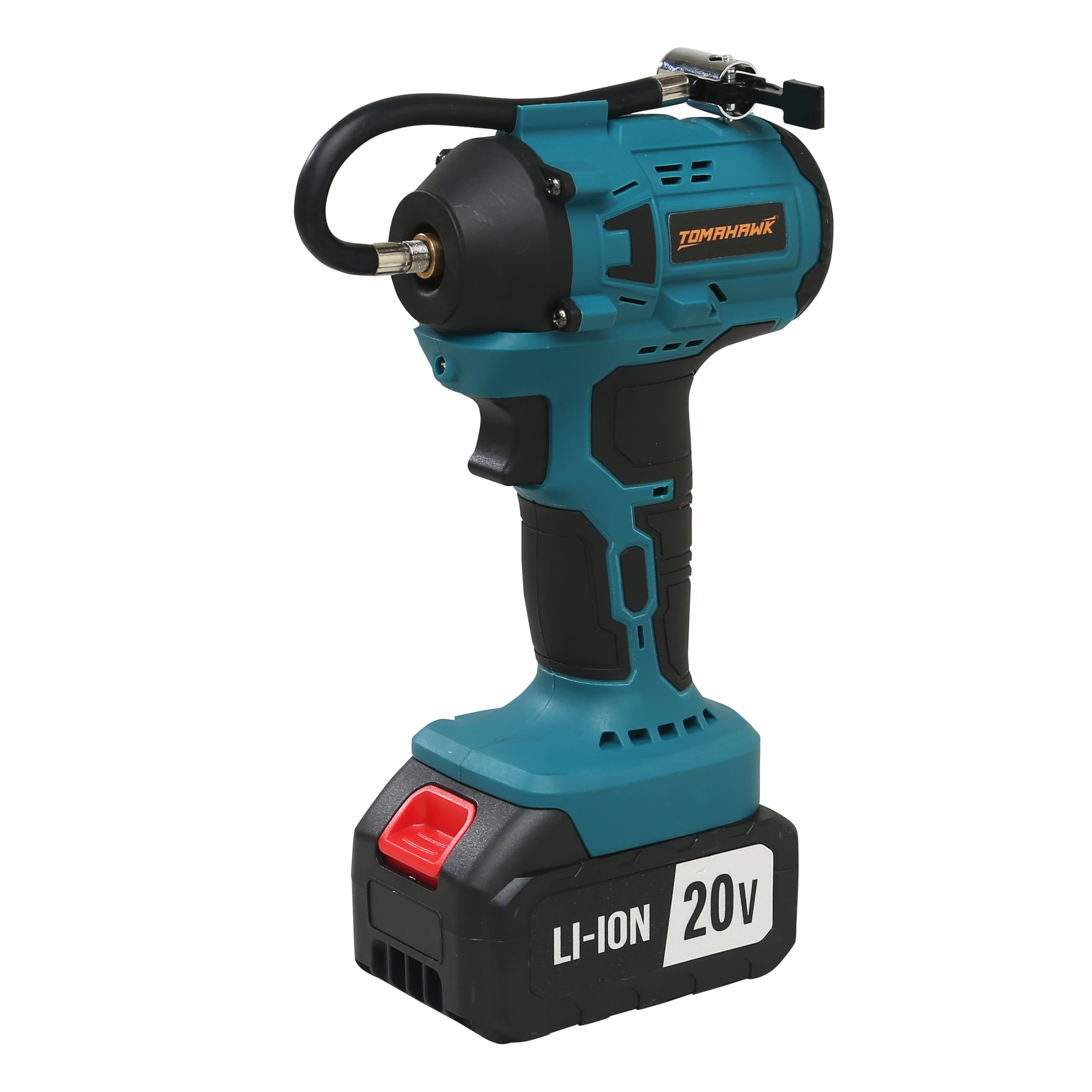 TOMAHAWK® Cordless Tyre Inflator with 150 PSI, LED Torch, Automatic ...