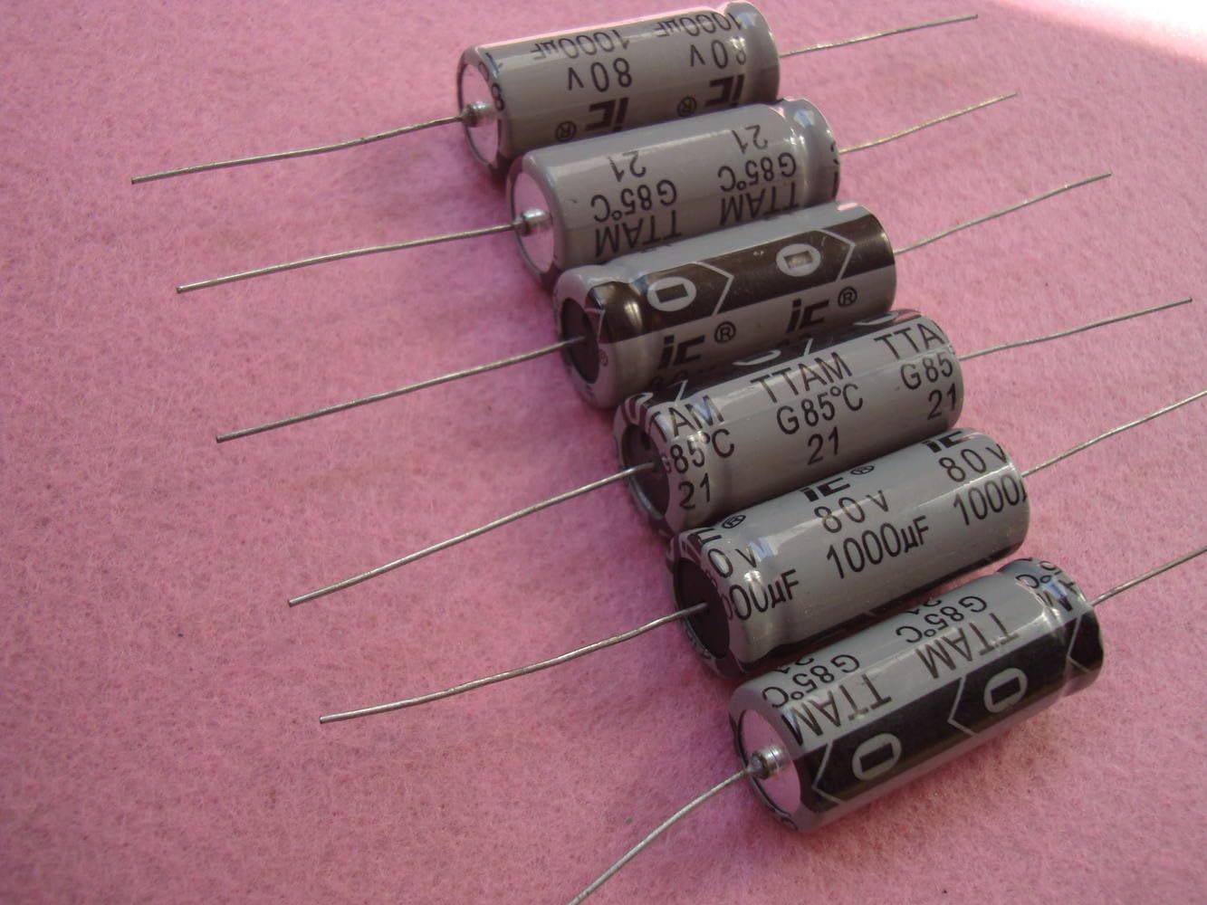 I C 80V 1000UF TTAM Series high Voltage Amplifier axial Filter ...