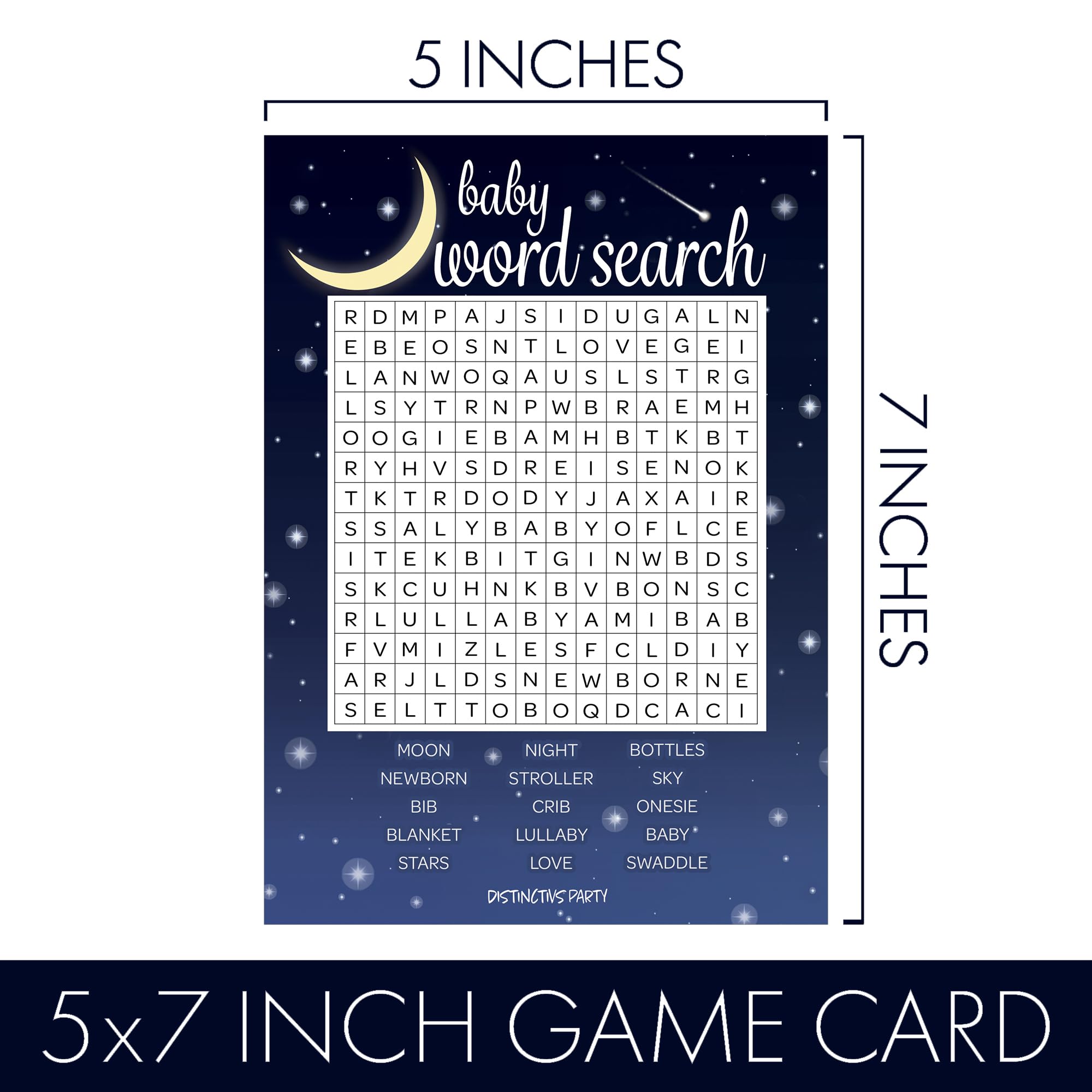 Stork Baby Shower Word Search Blue Stork Baby Shower Games