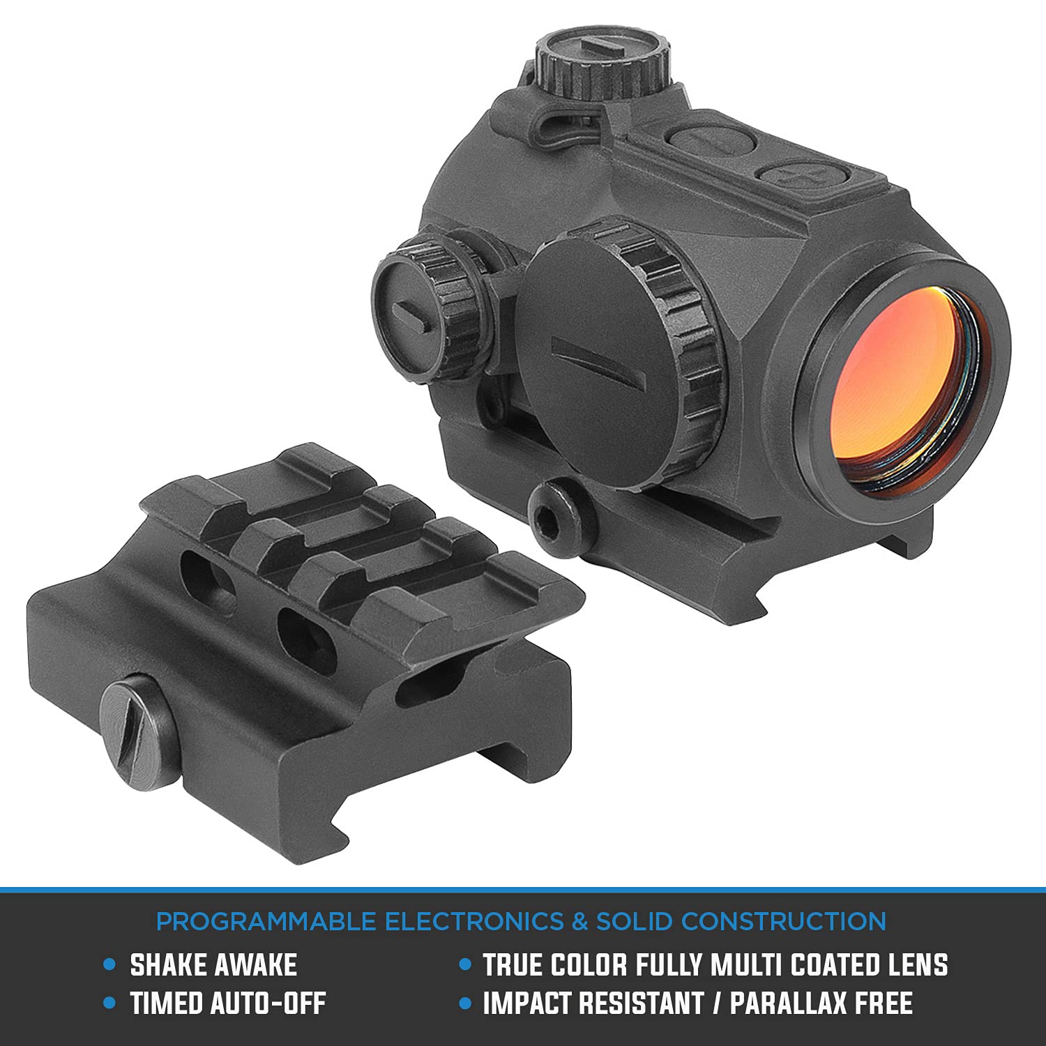 Northtac Red Dot Reflex Sight - P-Series 2 MOA 1x20mm Compact Red Dot ...
