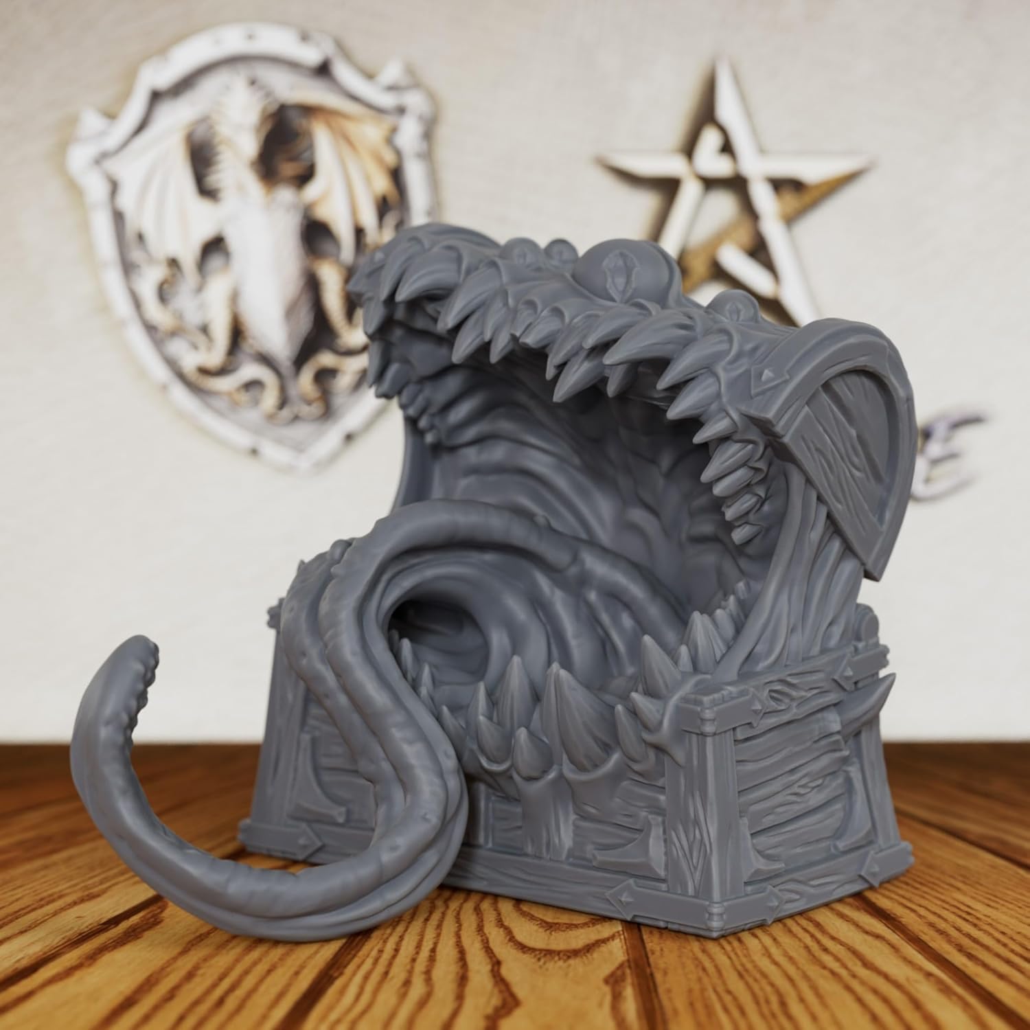 Amazon.com: AUSPDICE Chest Mimic DND Miniatures,Paintable Miniatures ...