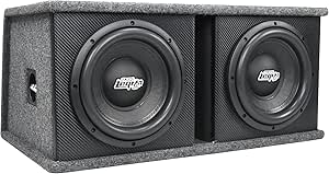 Amazon.com: Audio Legion JAV2X10D4 | Dual 10" 1,200 Watt Loaded Car ...