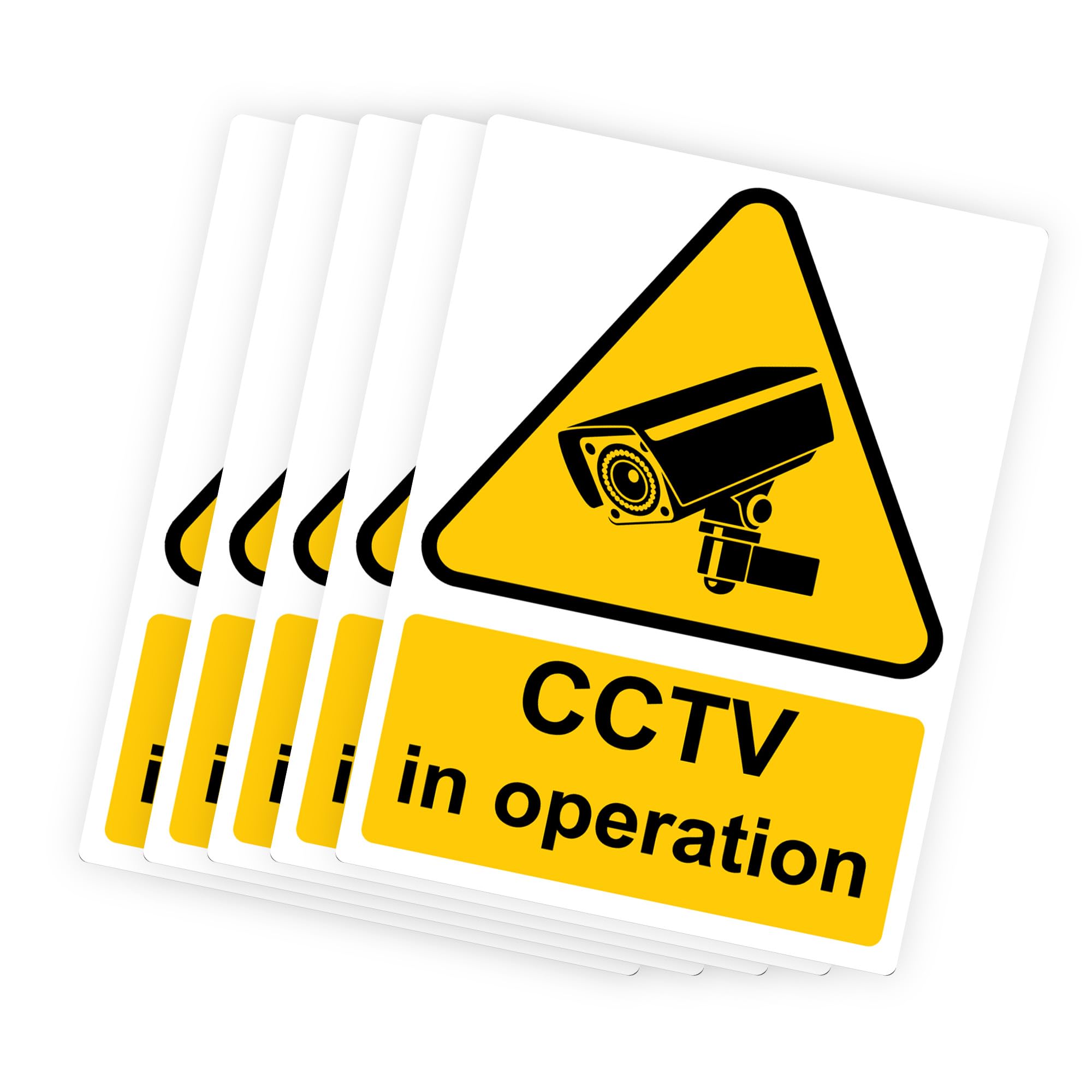 RDLCAR CCTV In Operation Warning Sign - Security Camera Warning ...