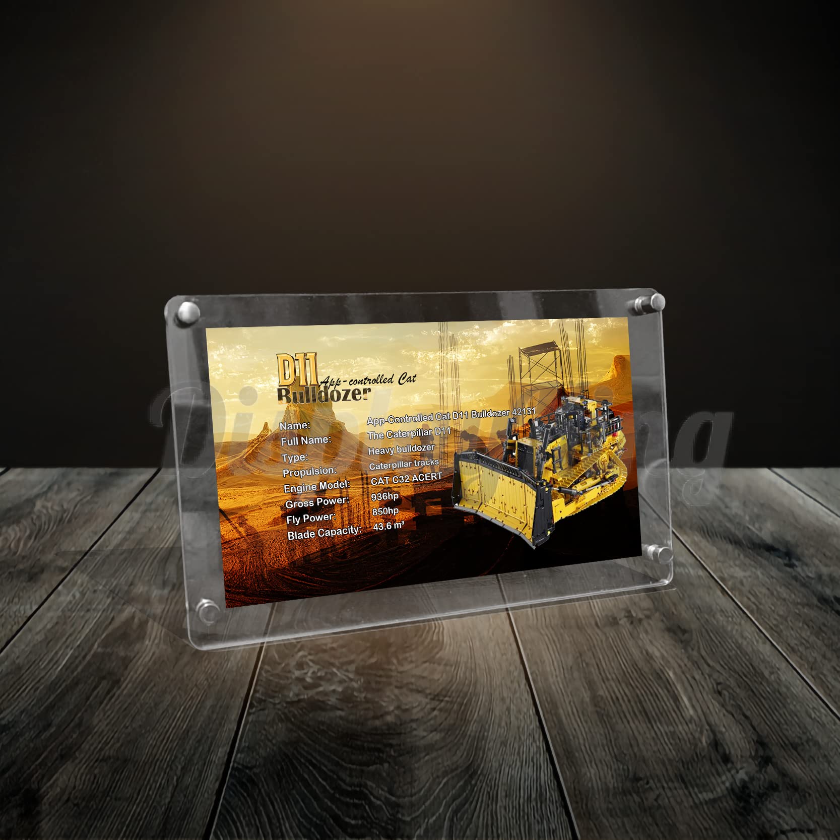 Amazon.com: Acrylic Display Photo Frame for App-Controlled Cat D11 ...