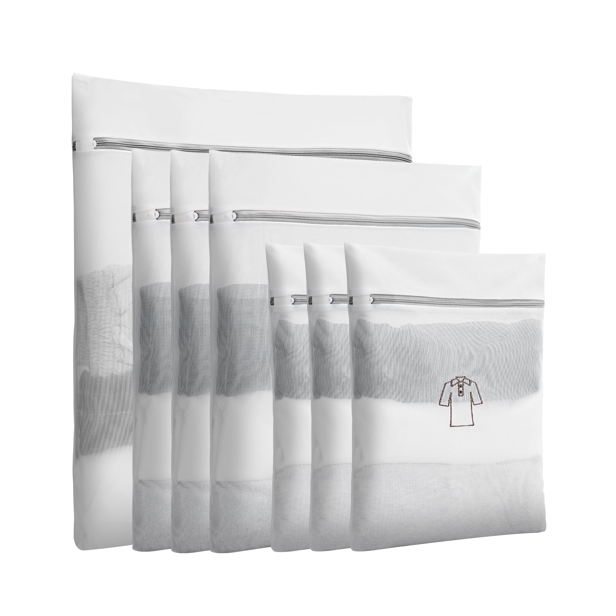 1 x Brand New HEETA Washing Bags for Laundry, 7 Packs Laundry Bags for ...