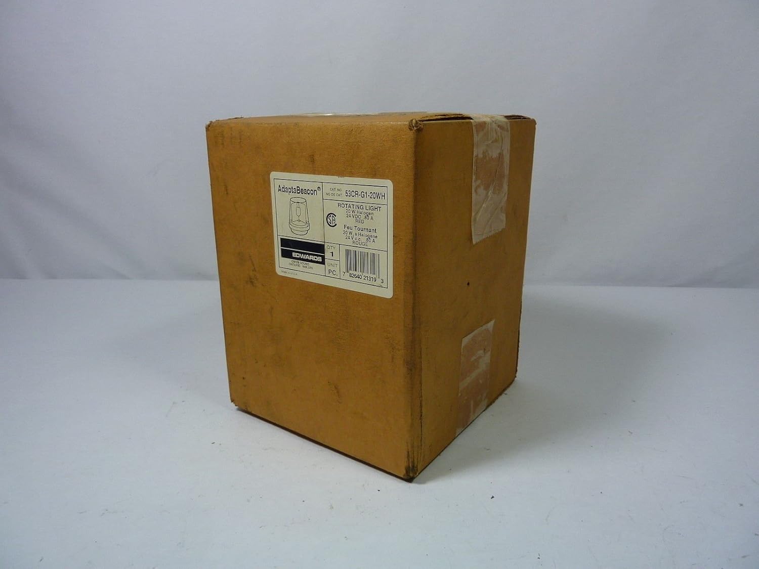 Adaptabeacon 53Cr-G1-20Wh Weather-Proof Rotary Beacon-Red 53Cr-G1-20Wh ...