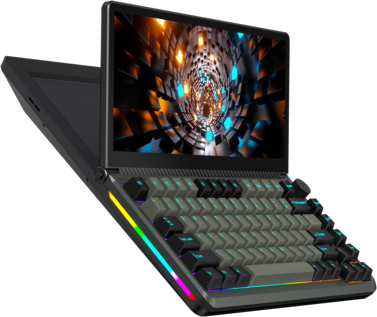 Amazon.com: Kwumsy K3 13" External Touchscreen Mechanical Keyboard, 82 ...