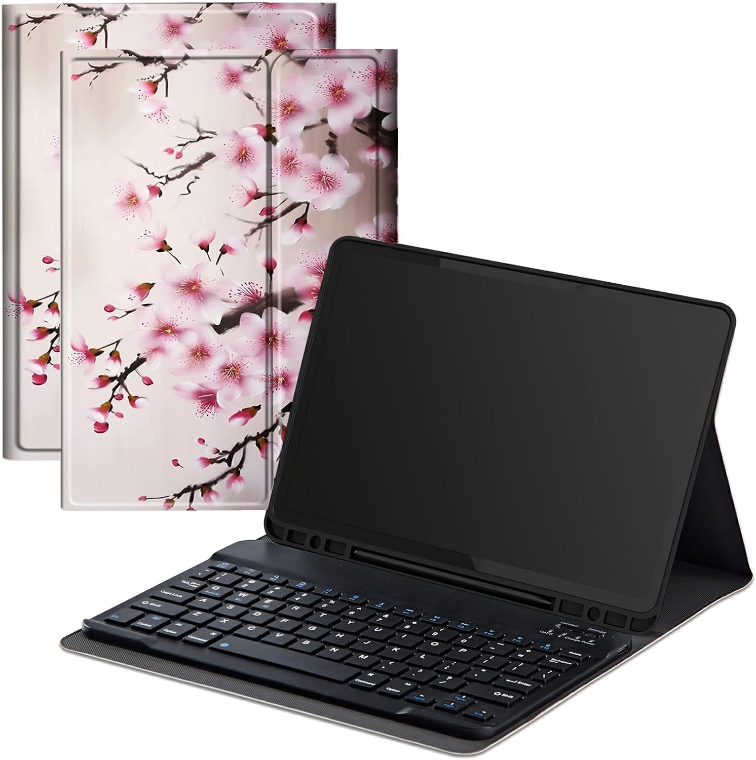 Amazon.com: DIGTIALL Keyboard Case for Kindle Fire HD 8 & Fire HD 8 ...