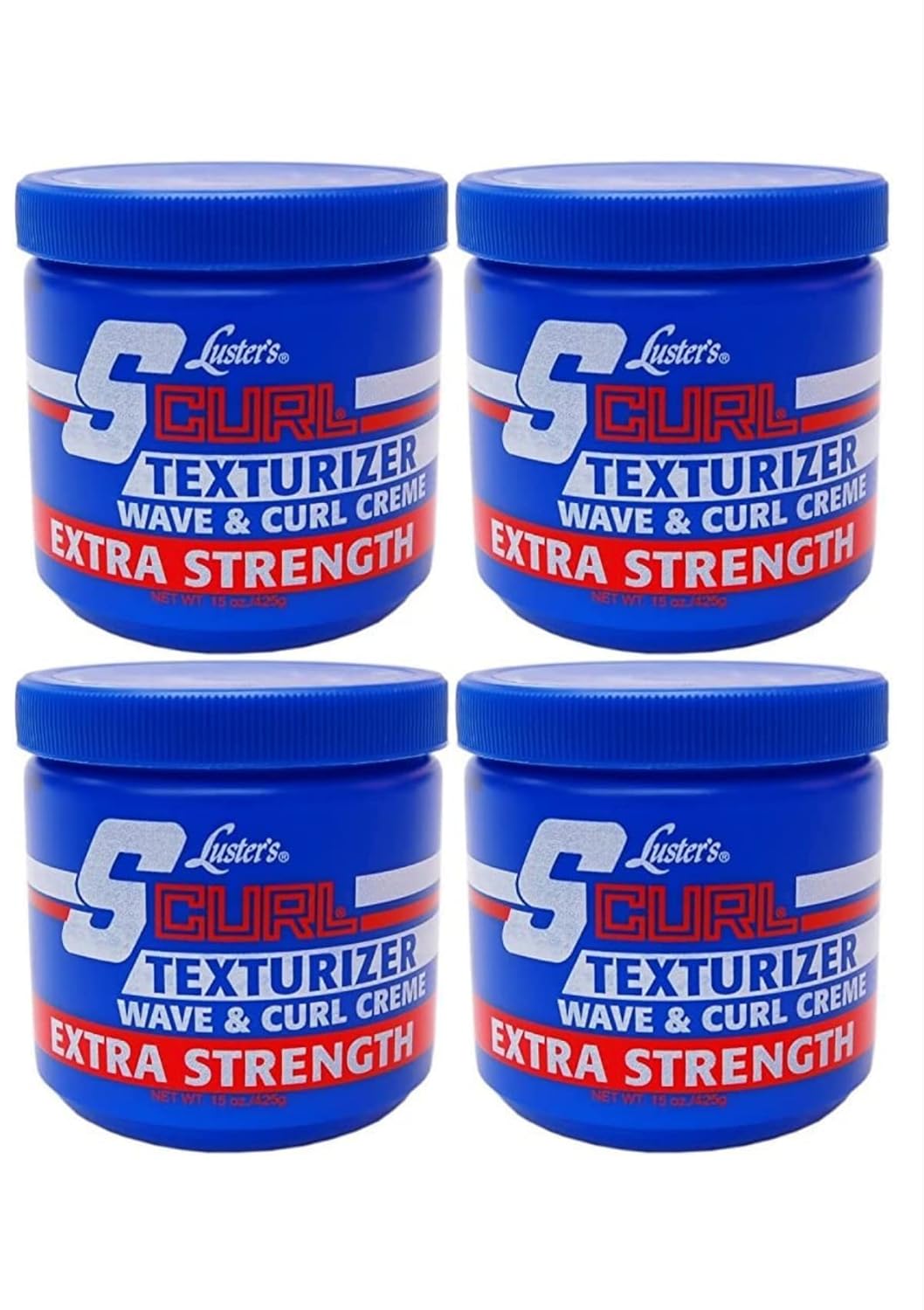 Amazon.com : Lusters S Curl Extra Strength Extra Hold Creme 425 g/15 oz ...