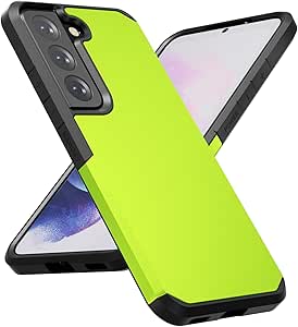 Amazon.com: oakxco Hard Shell Plastic Case for Samsung Galaxy S21, Slim Thin Shockproof Military ...