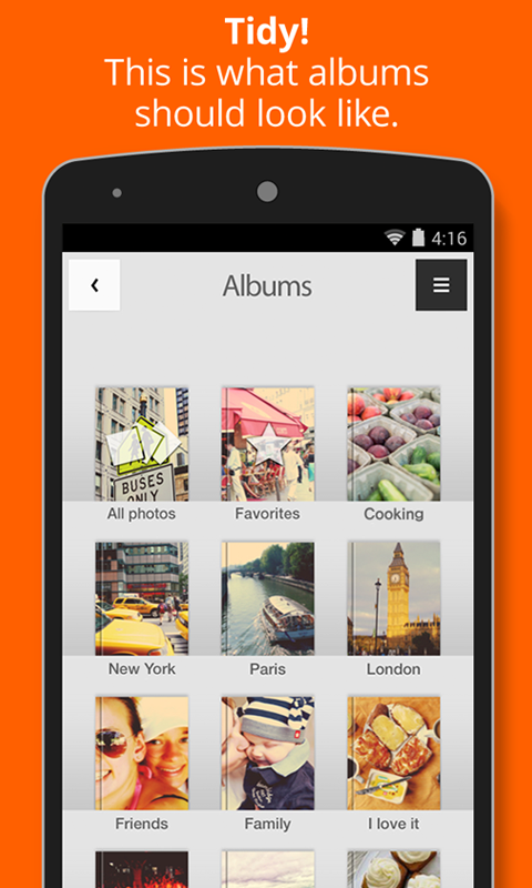 Tidy - Photo Album - App on Amazon Appstore