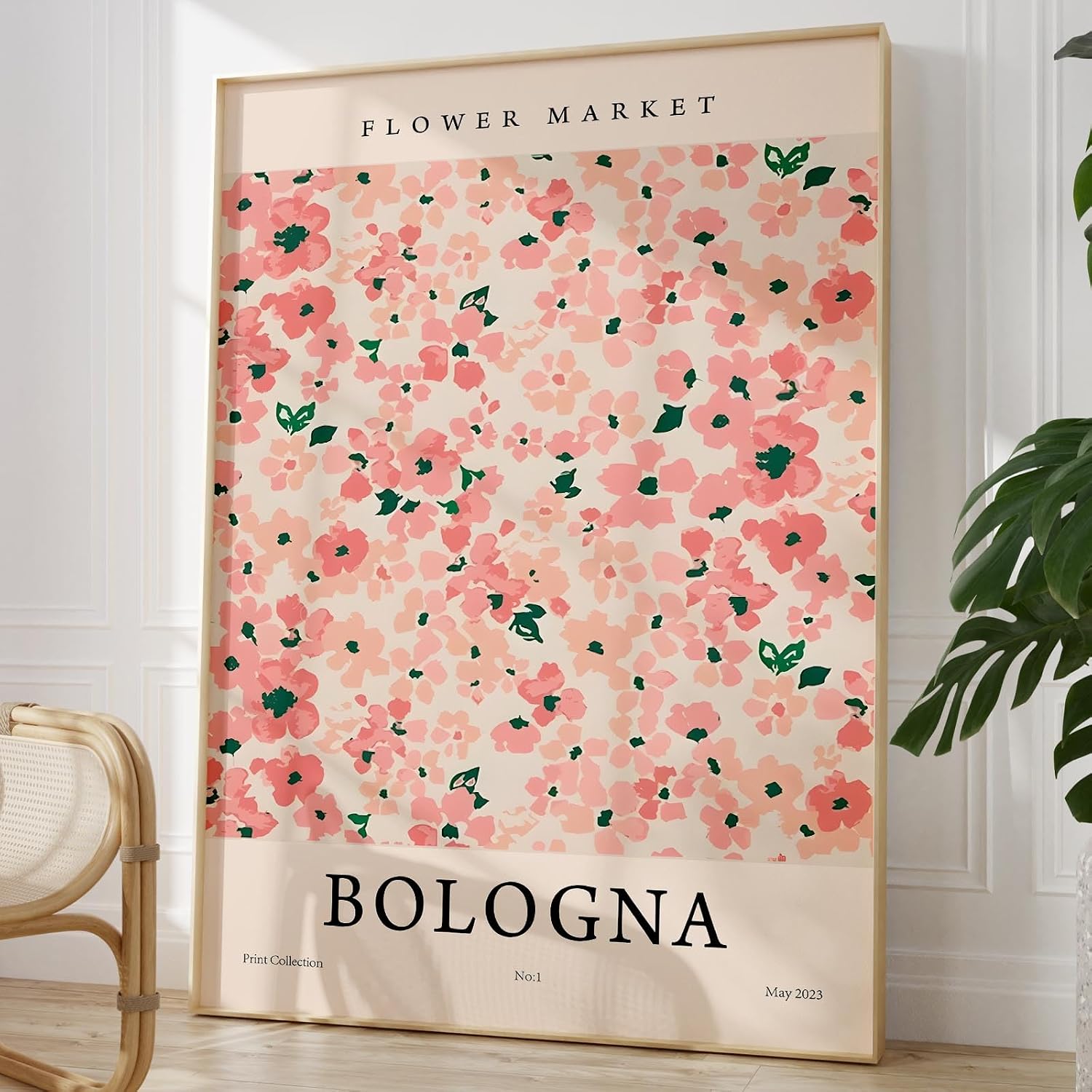 Amazon.com: Pink Flower Market Wall Art Matisse Flower Market Prints ...