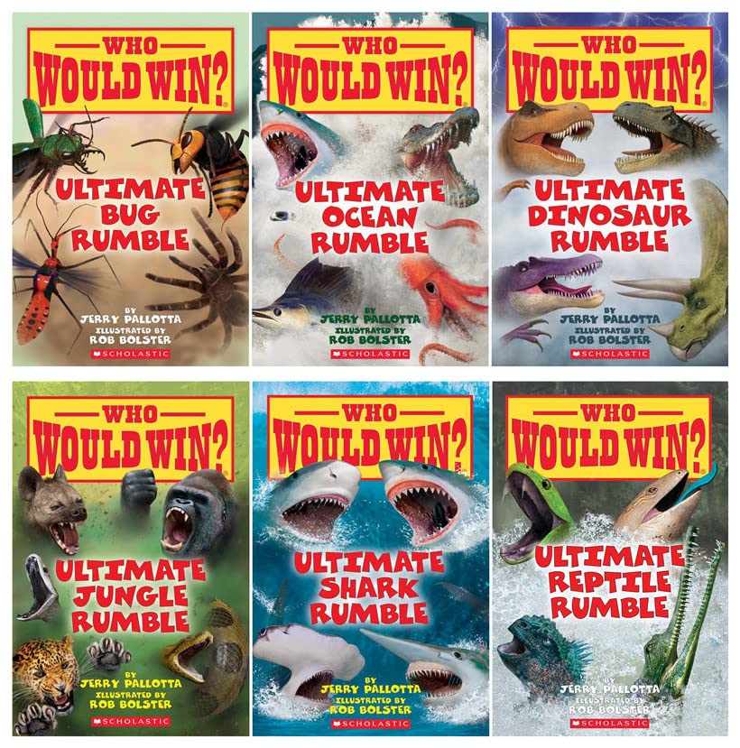 Who Would Win? Ultimate Rumble Pack | 6 Rumble Books: Jerry Pallotta ...