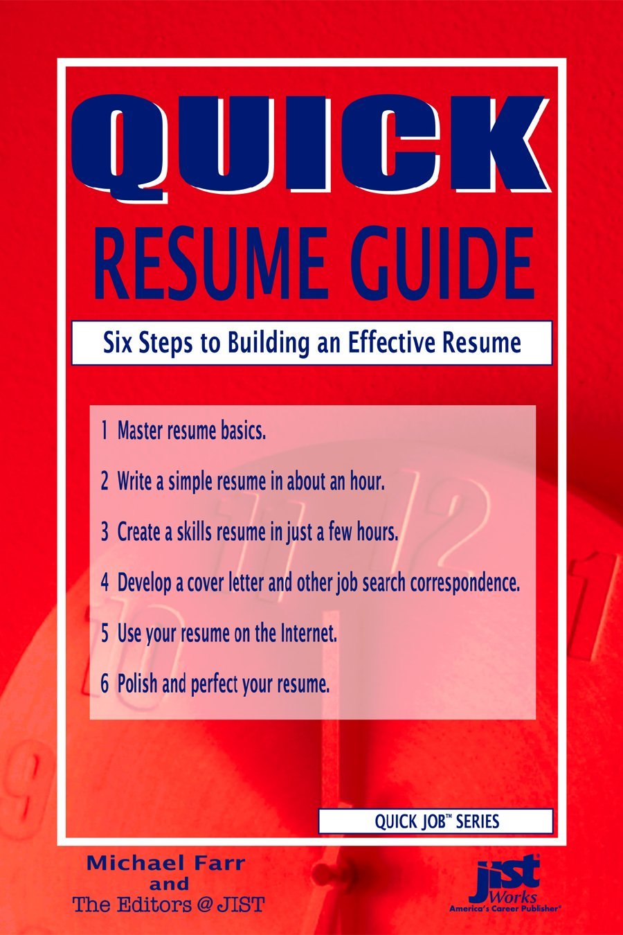 Quick Resume Guide: JAMES MICHAEL FARR TRUST A: 9781593577902: Amazon ...
