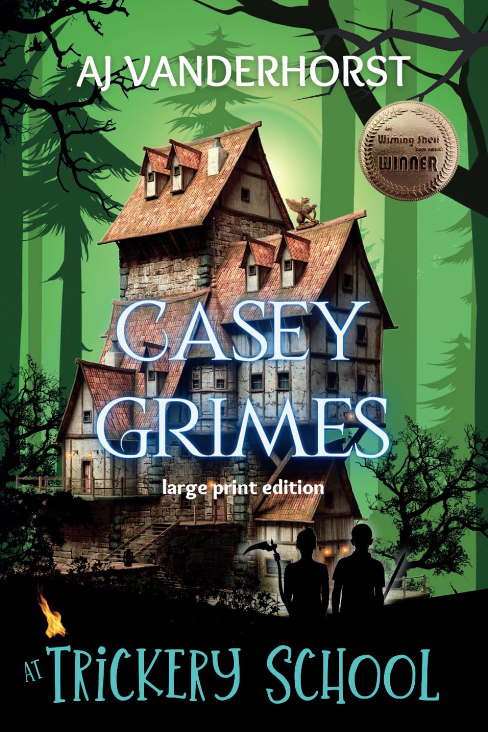 Trickery School (Large Print): Casey Grimes #2: Vanderhorst, AJ ...