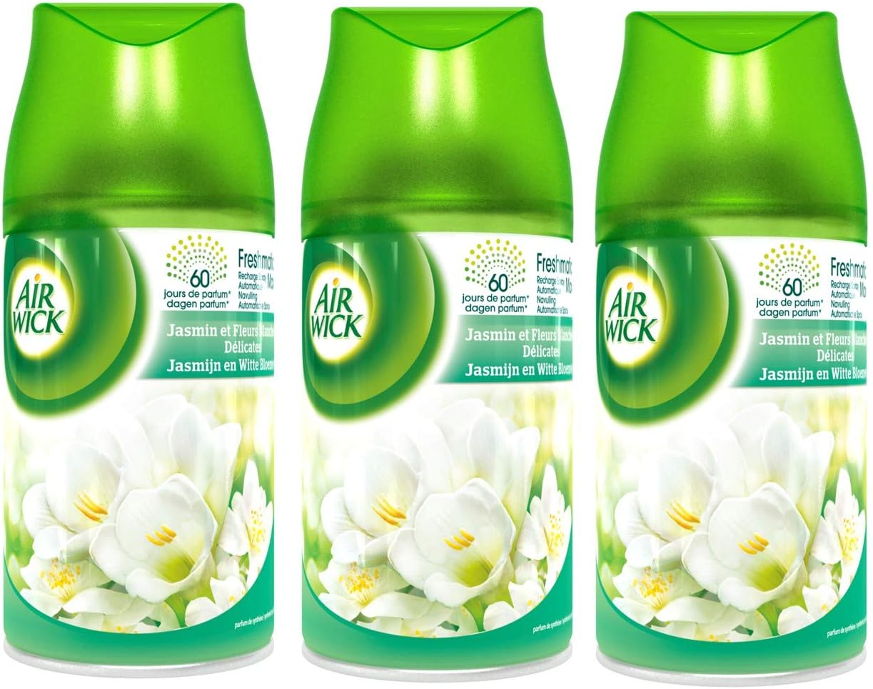 Air Wick Desodorisant Maison Recharge Diffuseur Freshmatic Max Jasmin air-wick-desodorisant-maison-recharge-diffuseur-freshmatic-max-jasmin