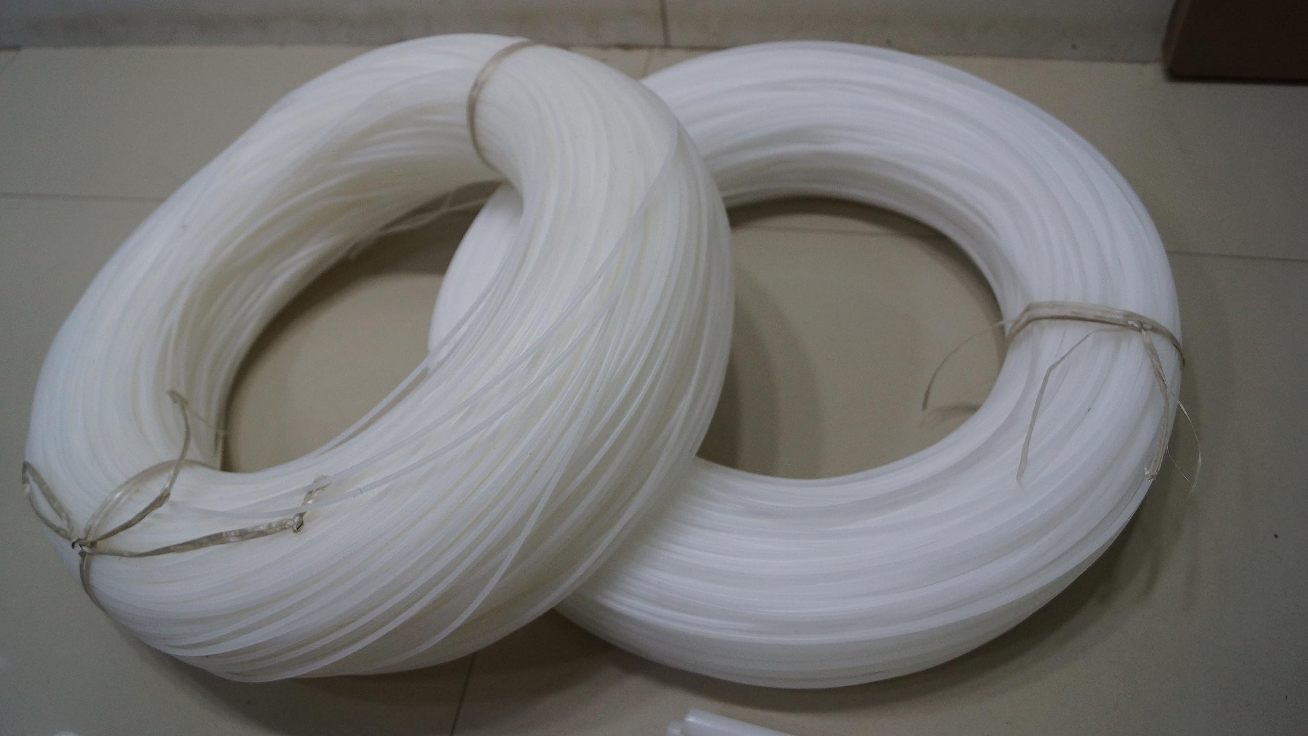 HDPE 5 MM WHITE WELDING RODS "41 METER ROLL" II WELD WITH HOT AIR GUN ...