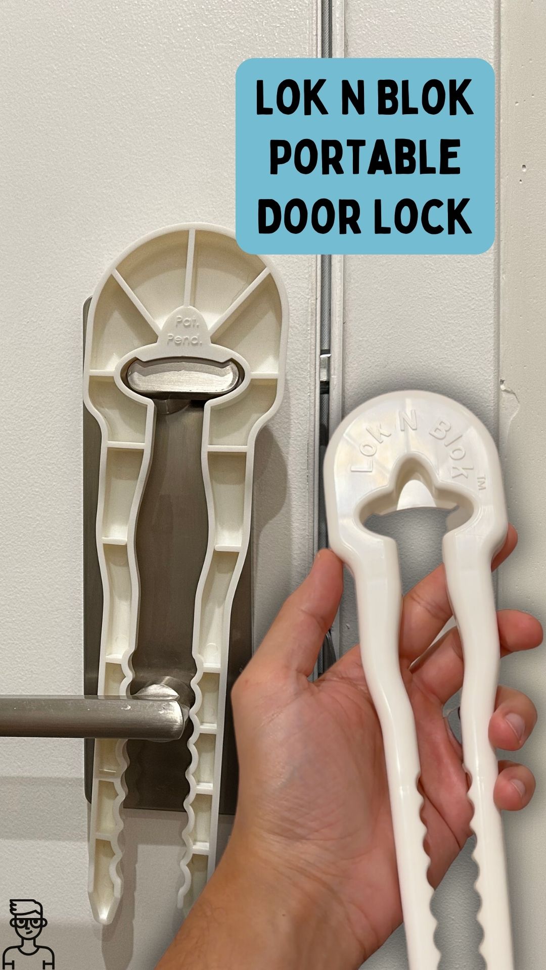 Watch This Portable Door Lock Makes Us So Much More Comfortable! on ...