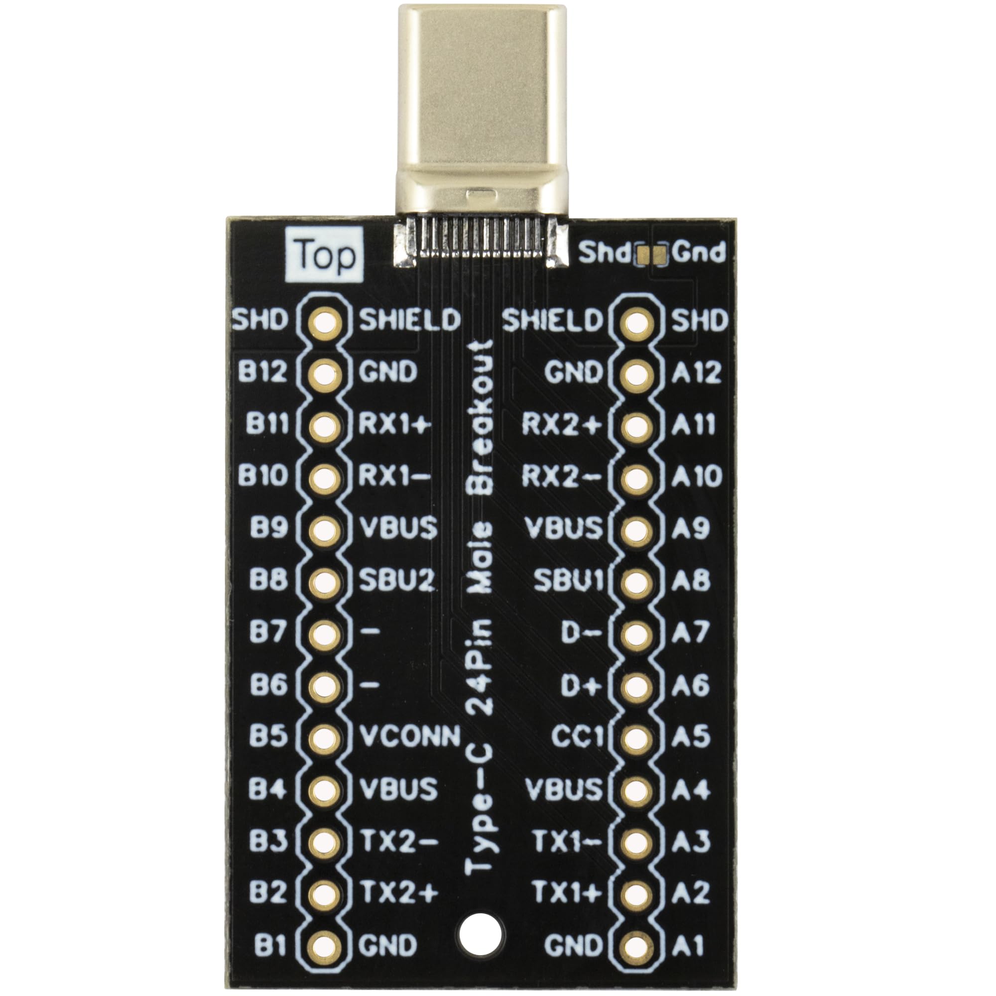 Amazon.com: naughtystarts USB Type-C Breakout Board Male Connector 24 ...