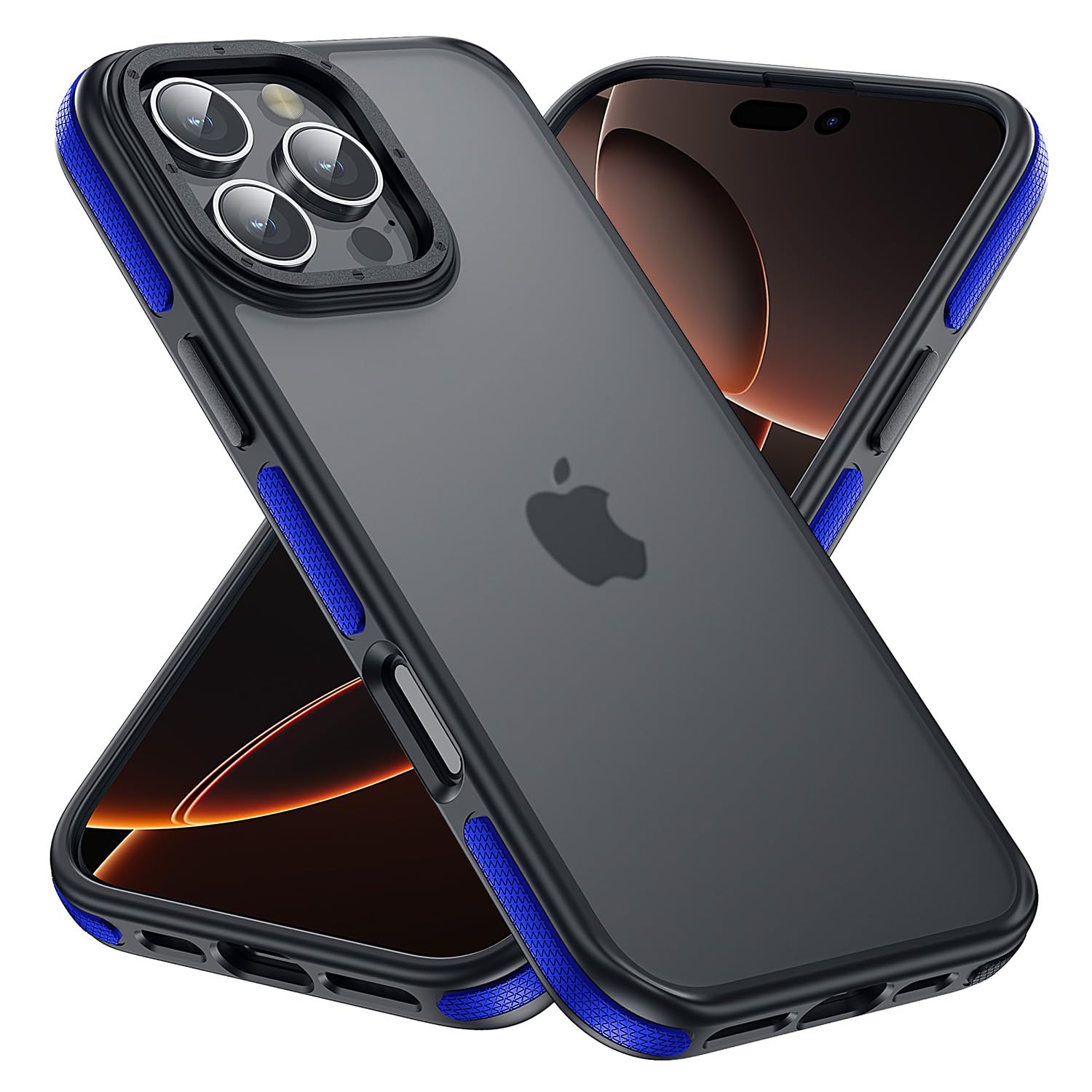 Amazon.com: Yriklso for iPhone 16 Pro Max Phone Case, Shockproof for ...