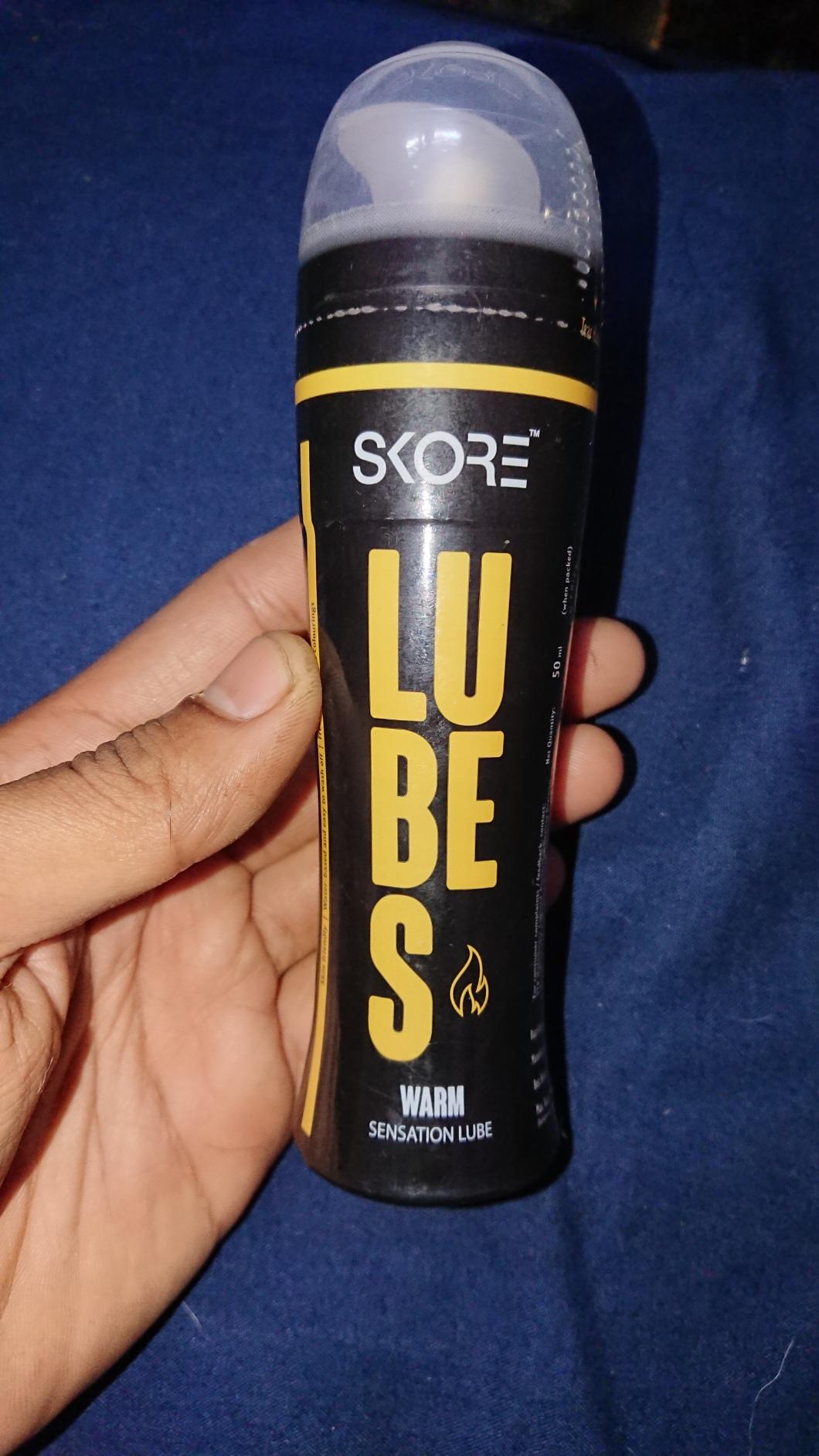 Skore Lubes Pleasure Lubricant Gel for Men & Women | Strawberry ...